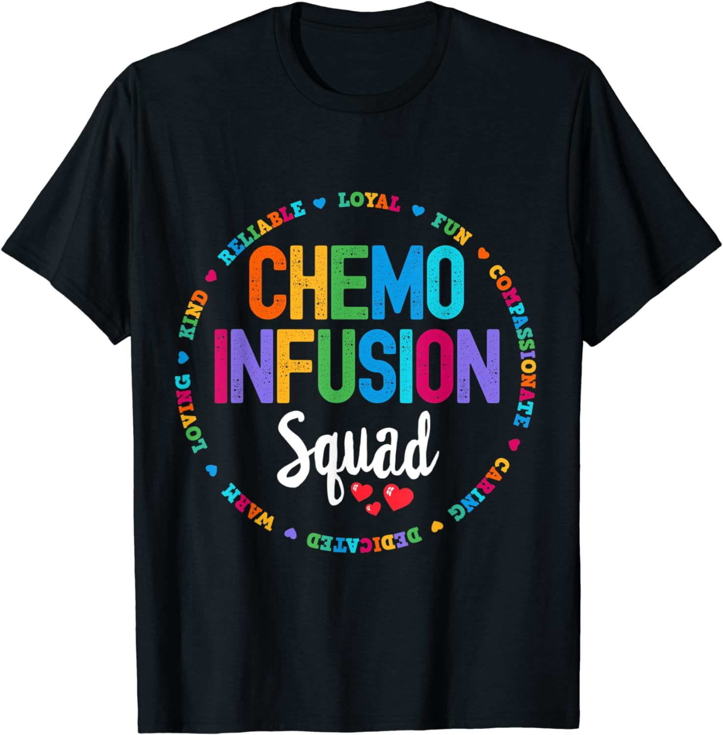 Chemo Infusion Squad Future Oncology Nurse Nursing School T-Shirt ...
