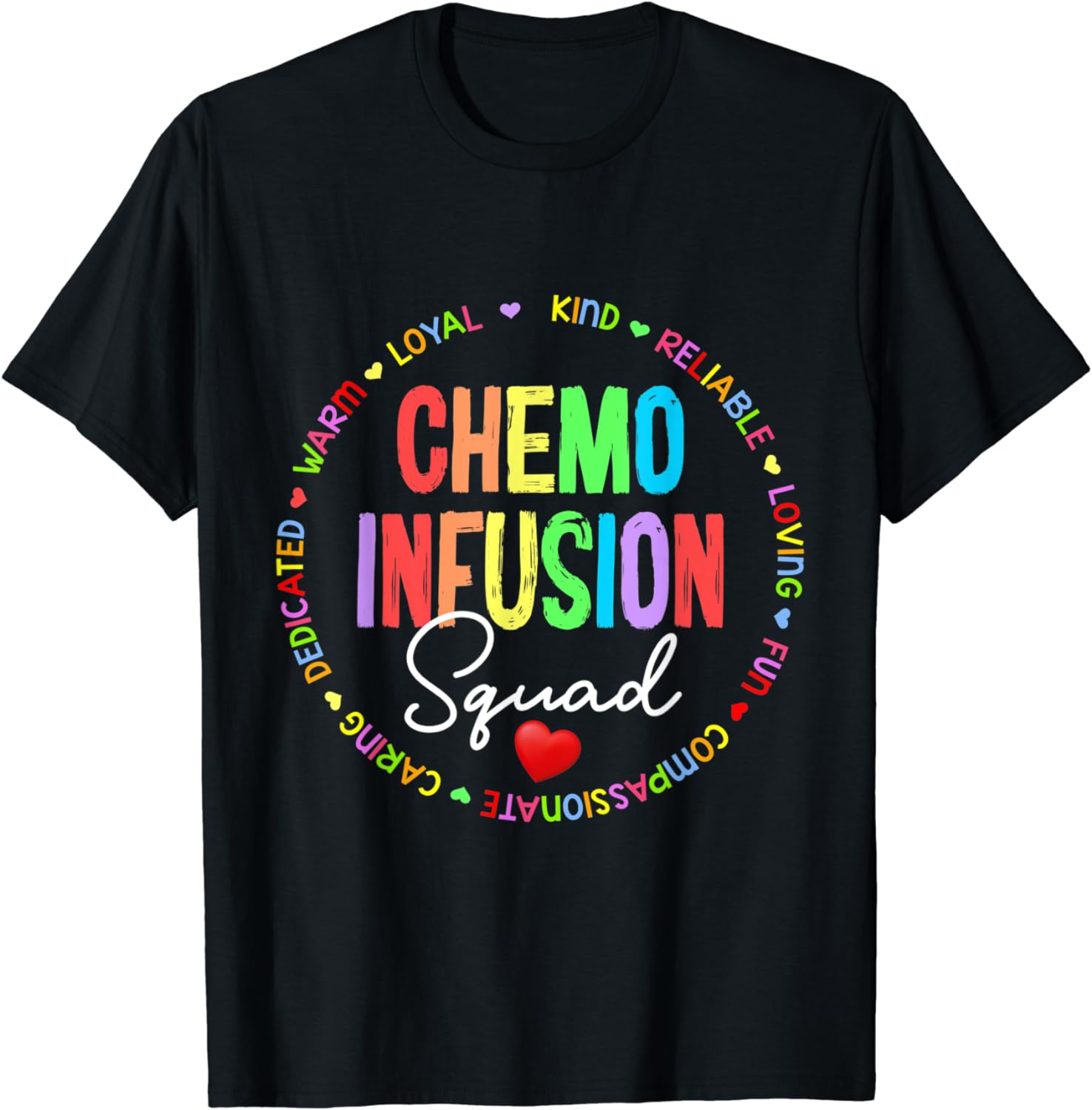 Chemo Infusion Squad Future Oncology Nurse Nursing School T-Shirt ...