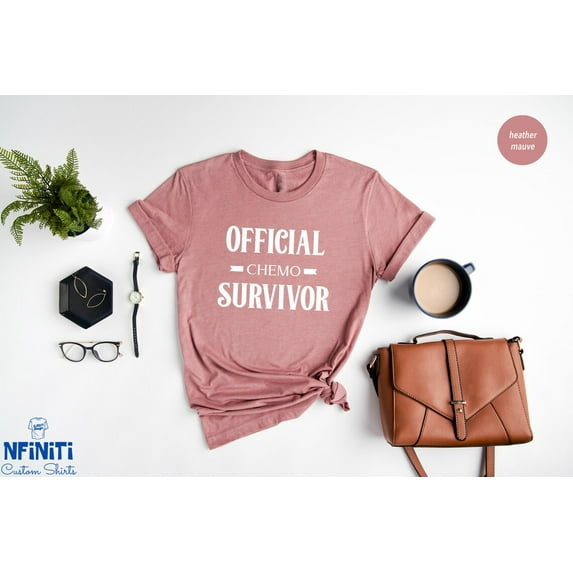 Chemo Survivor Shirt: Cancer Gift, Women's Chemotherapy Tee SWEATSHIRT ...