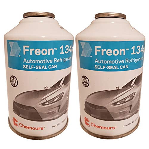 Chemours Brand R134a for MVAC use in a 12-Ounce Self-Sealing Container ...