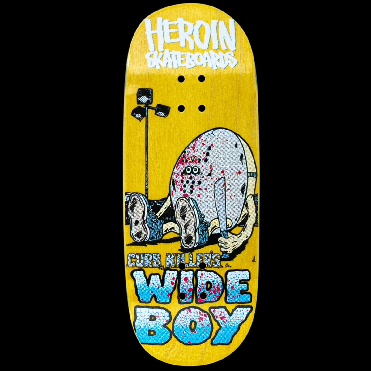 Chems FB Chems x Heroin Skateboards Fingerboard Deck - Curb Killers ...