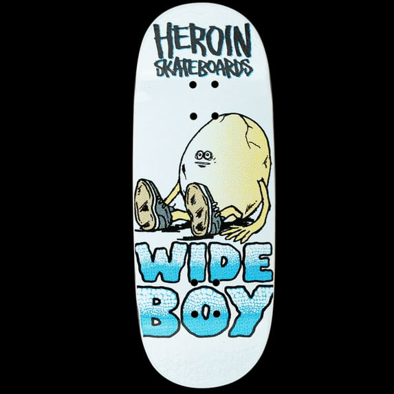 Chems FB Chems x Heroin Skateboards Fingerboard Deck - Wide Boy Mid Pro ...