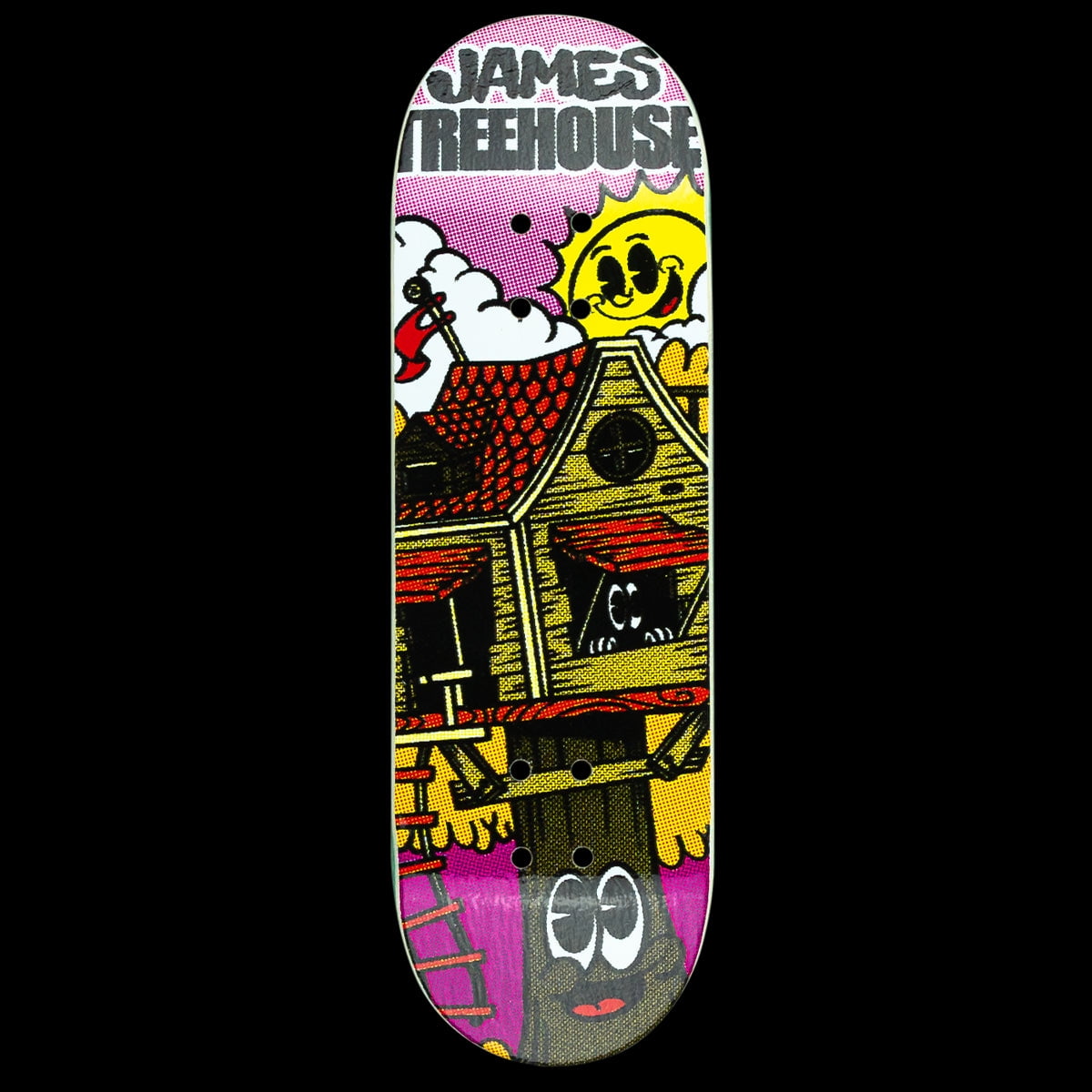 Chems Fingerboard Deck - James Treehouse Ocho Pro Model Mid Pro Pop ...