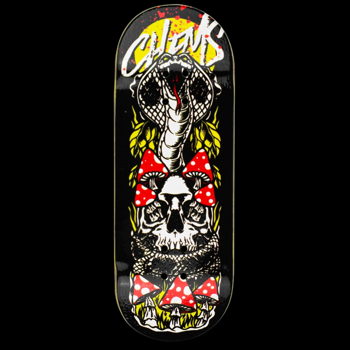 ChemsFB Chems Fingerboard Deck - BWRY Cobra 32mm - Walmart.com