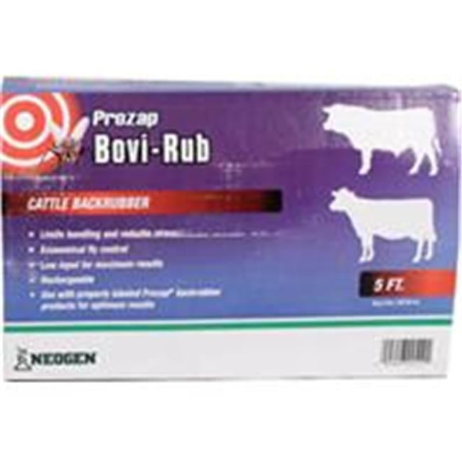 Chemtech 698750 5 ft. Prozap Bovi-Rub Cattle Backrubber - Walmart.com
