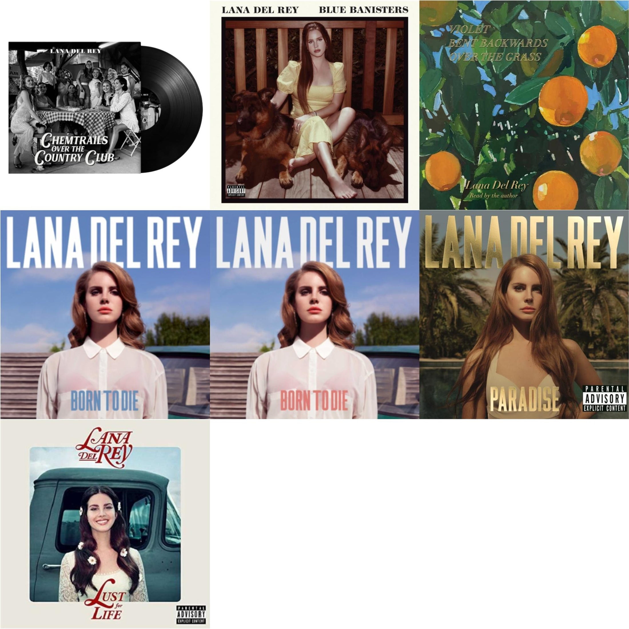 Chemtrails Over The Country Club & Blue Banisters (2LP) & Violet Bent Backwards Over The Grass ...