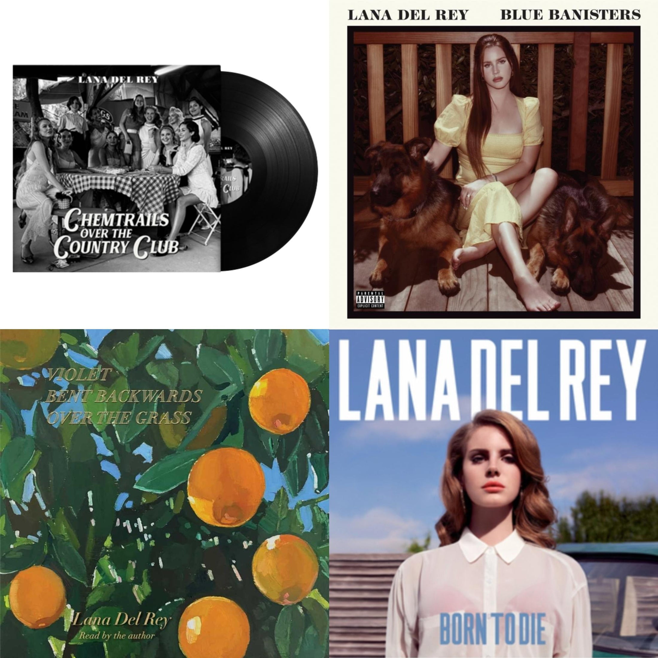 Chemtrails Over The Country Club & Blue Banisters (2LP) & Violet Bent ...
