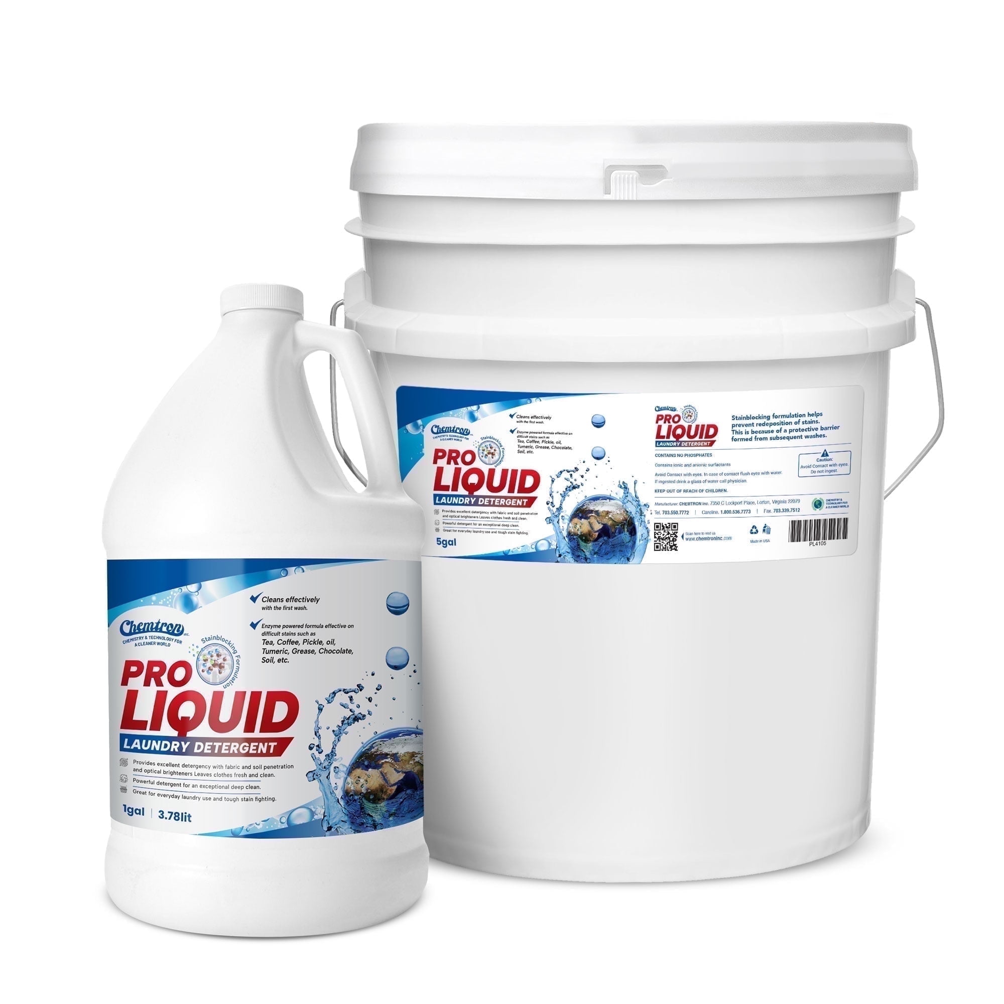 Chemtron Concentrated Liquids Household Laundry Detergent with ...