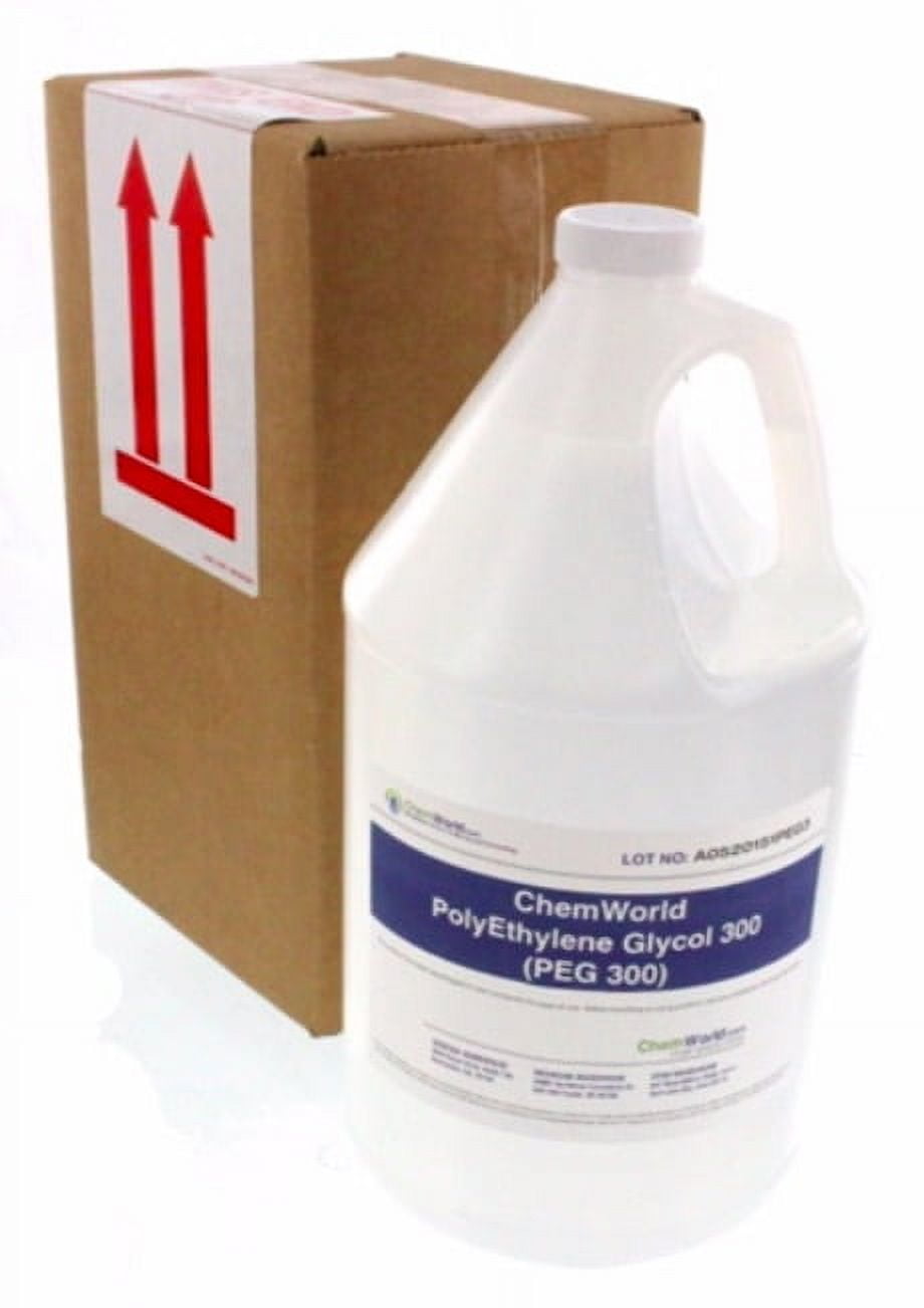 Chemworld PolyEthylene Glycol 300 - PEG 300 - 1 Gallon - Walmart.com