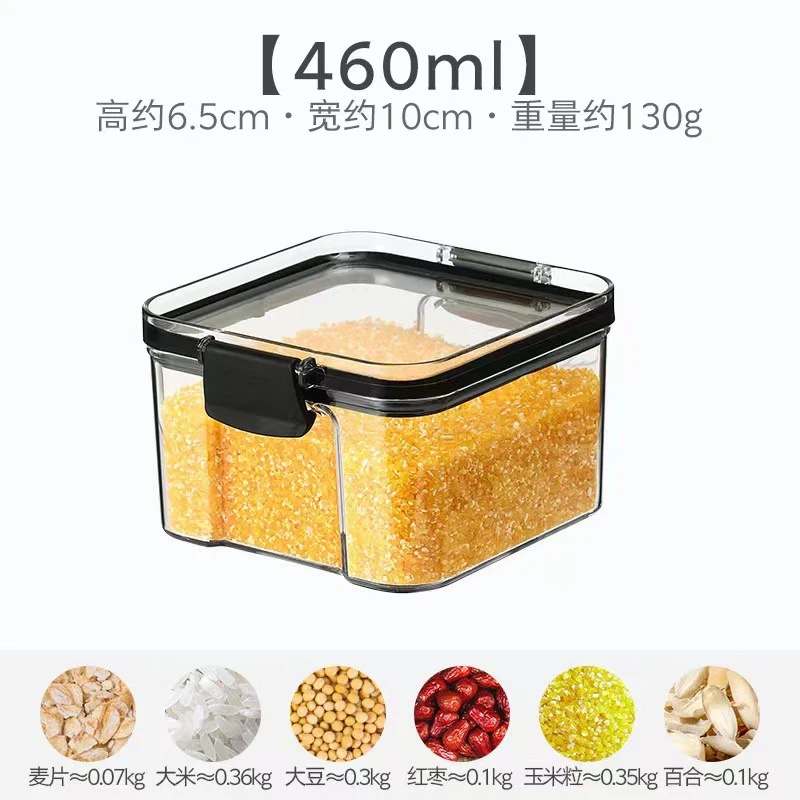 Chen Jincai460-1800ml Sets Stackable Kitchen Sealed Jar Plastic Food ...