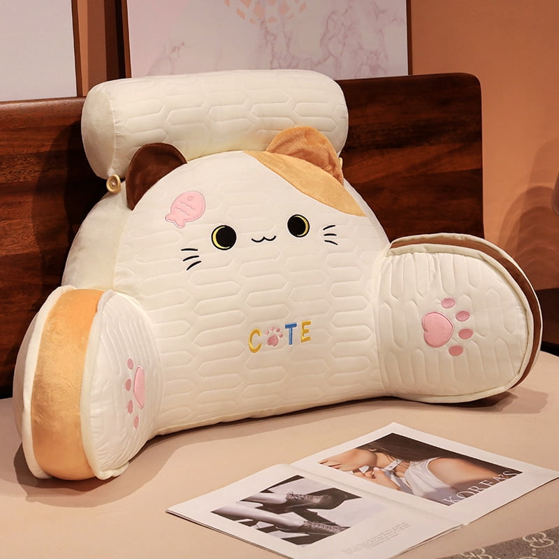 Chen JincaiCartoon Soft Cats Pillow Latex Ice Silk Stuffed Cotton ...