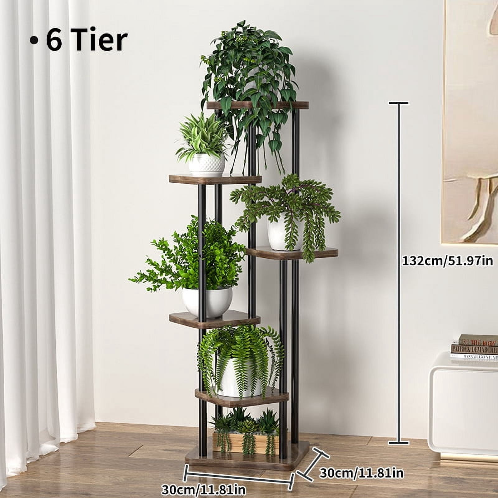 Chen JincaiFlower Stand Rack Storage Shelf Iron Plant Holder Home ...