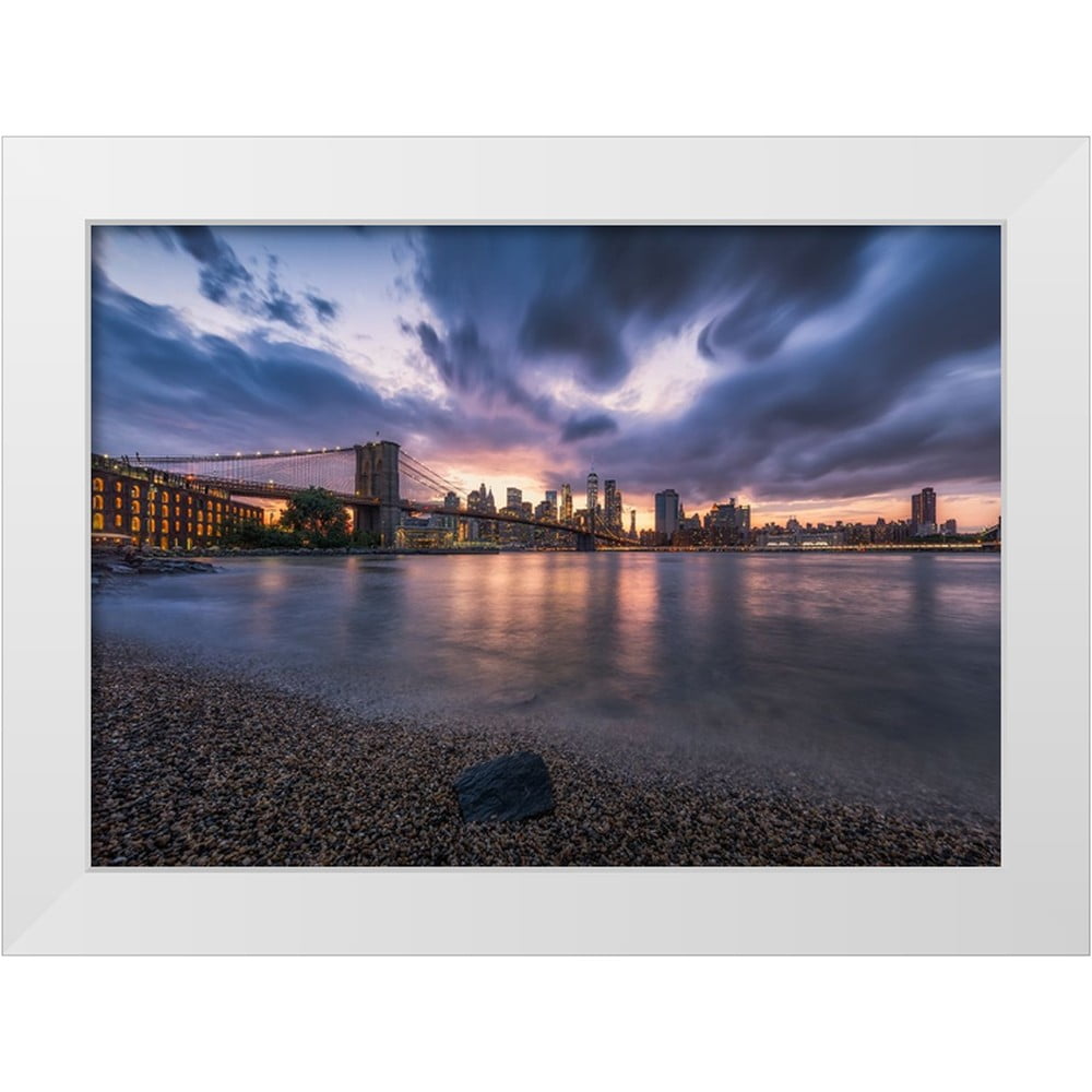 Chen, Johnny 14x11 White Modern Wood Framed Museum Art Print Titled ...