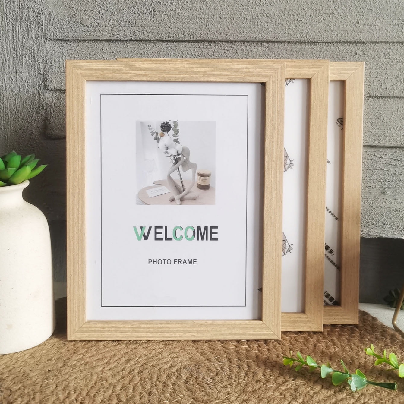 Chen Wei3Pcs Vintage Photo Frames For Picture Wall or Table Top Display ...