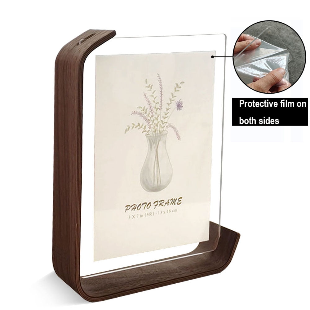Chen WeiAcrylic Wooden Photo Frame A4 10X15cm 15X20cm Frame Calendar ...