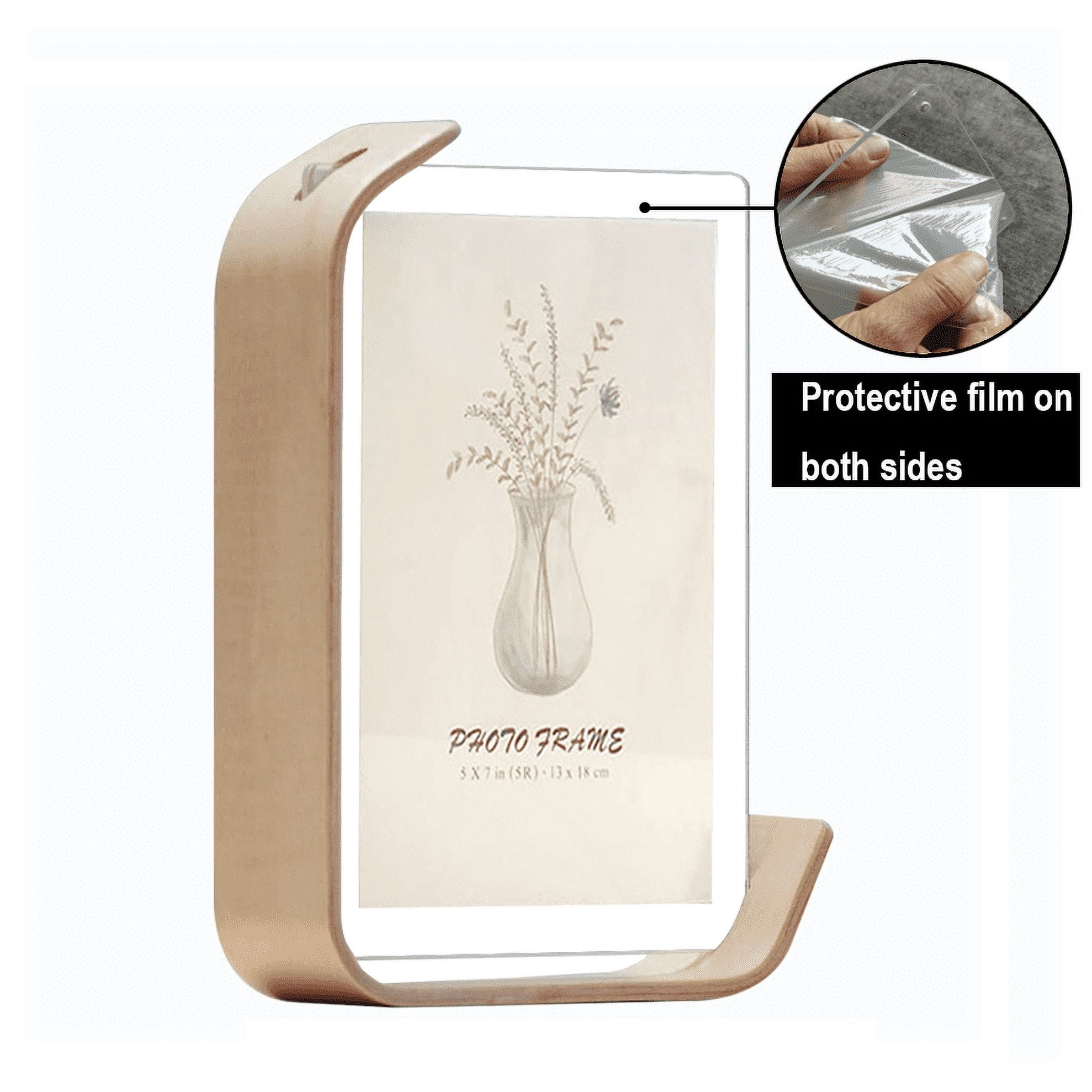 Chen WeiAcrylic Wooden Photo Frame A4 10X15cm 15X20cm Frame Calendar ...