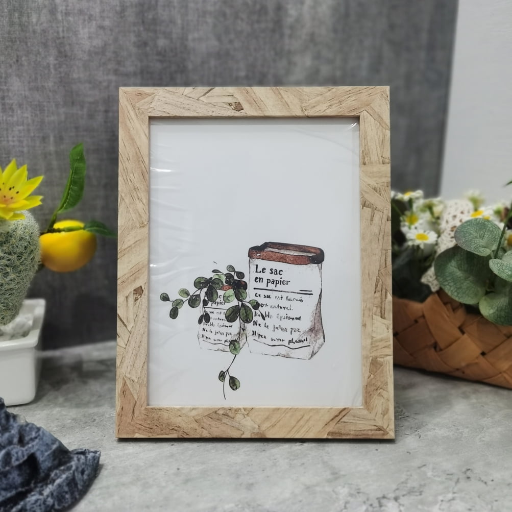 Chen WeiRetro Wooden Photo Frame For Desktop Decor 10X15 15X20 20X25 A4 ...