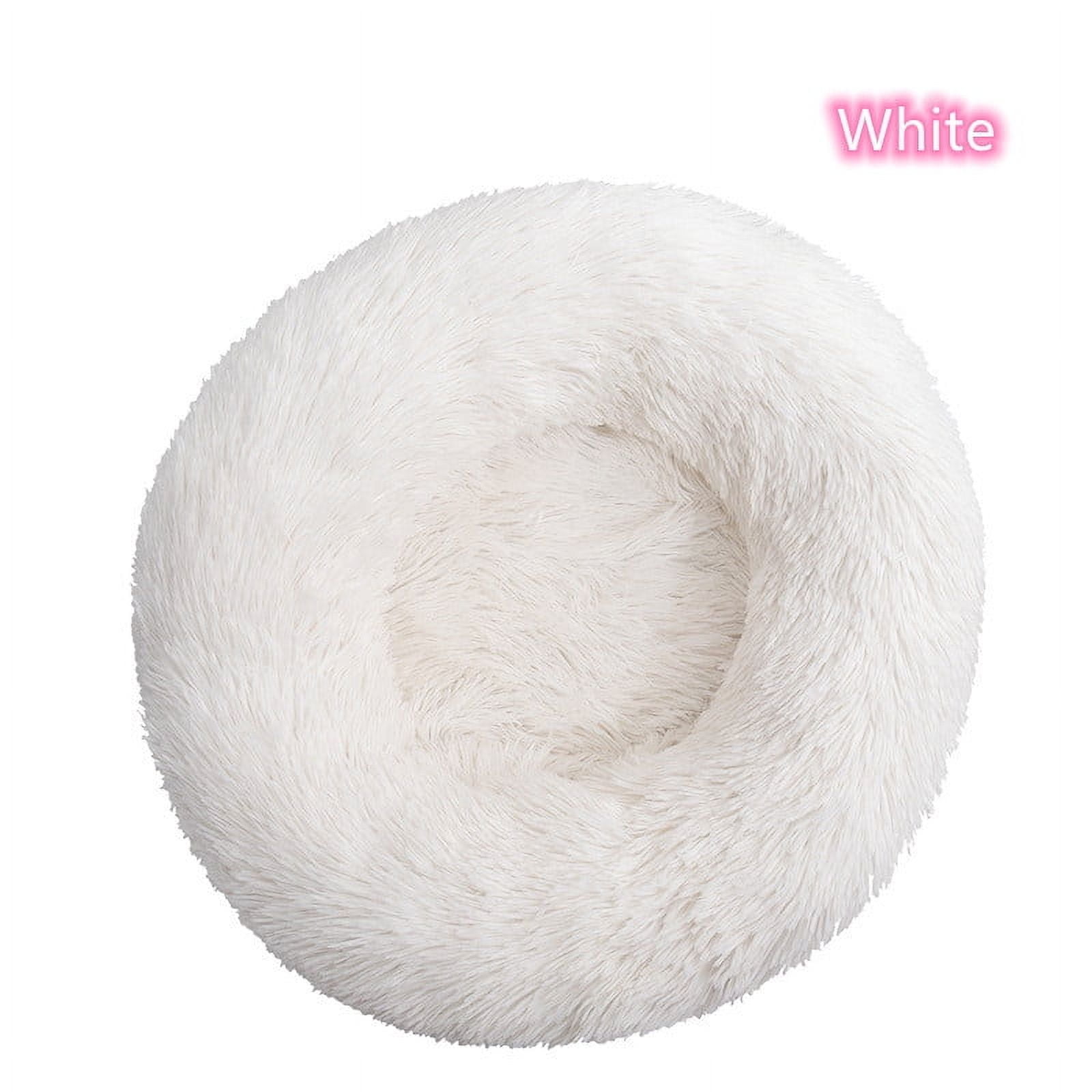 Chen WeiSuper Soft Pet Cat Bed Plush Full Size Washable Calm Bed Donut ...