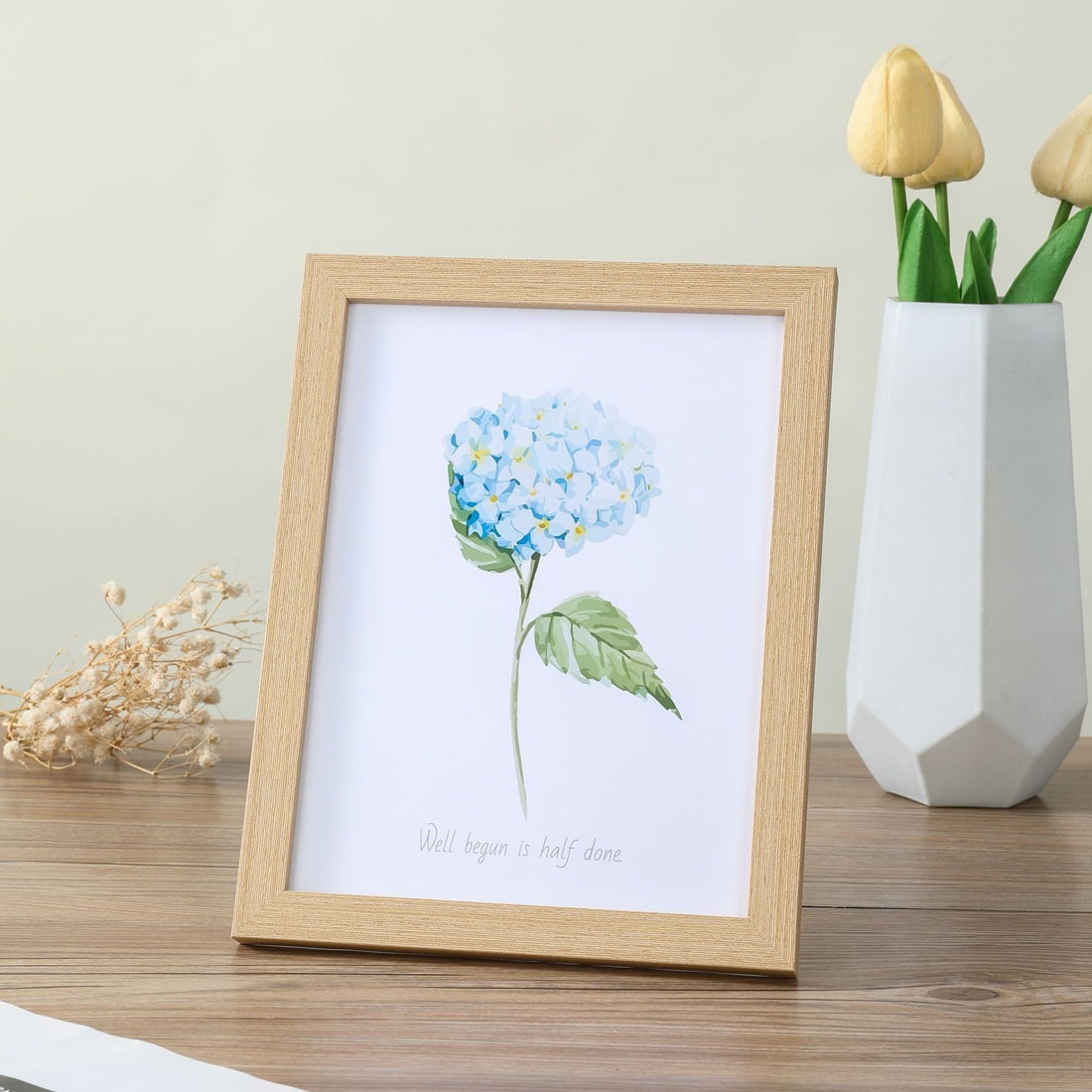 Chen WeiWooden Photo Frame For Wall Hanging 10X15 15X20 20X25cm A4 Wood ...