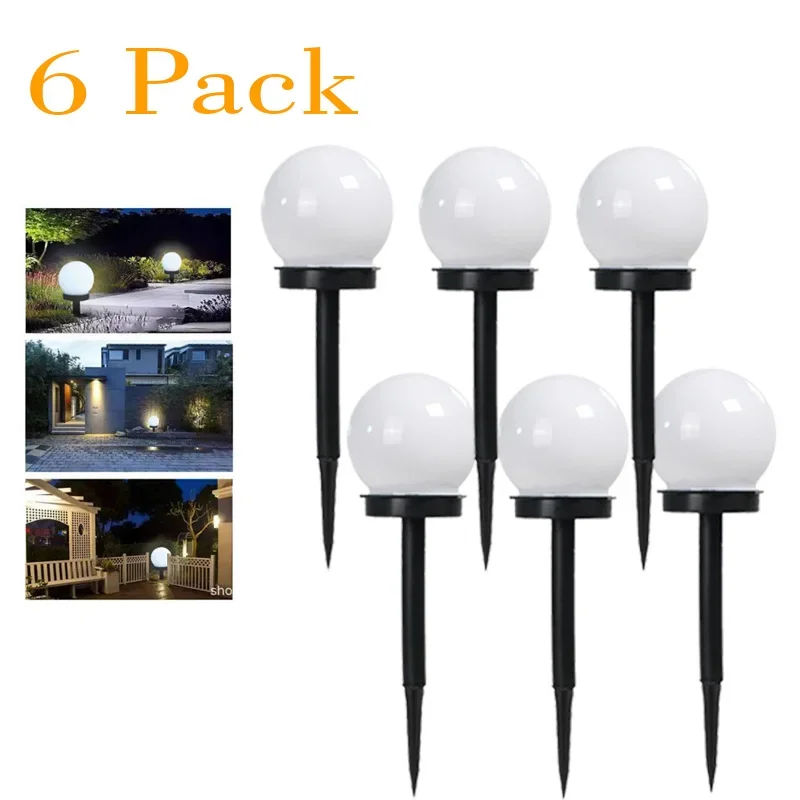 Chen Yuming 1/3/6/9PC Solar Powered LED Bulb Lamp Energy Light Waterproof Outdoor Garden Light ...