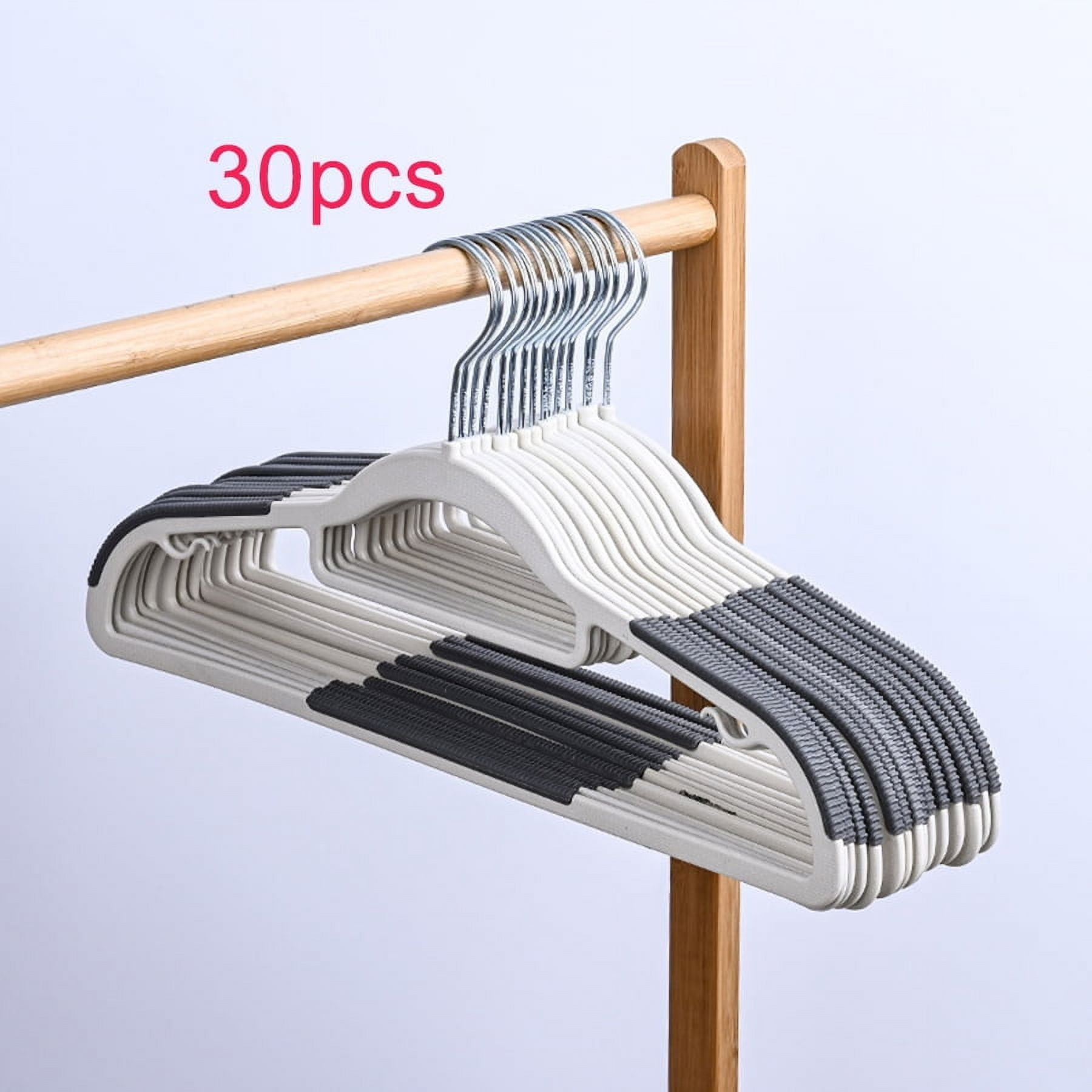 Chen Yuming 10/20/30pcs plastic coat hanger, non-slip super thin space ...