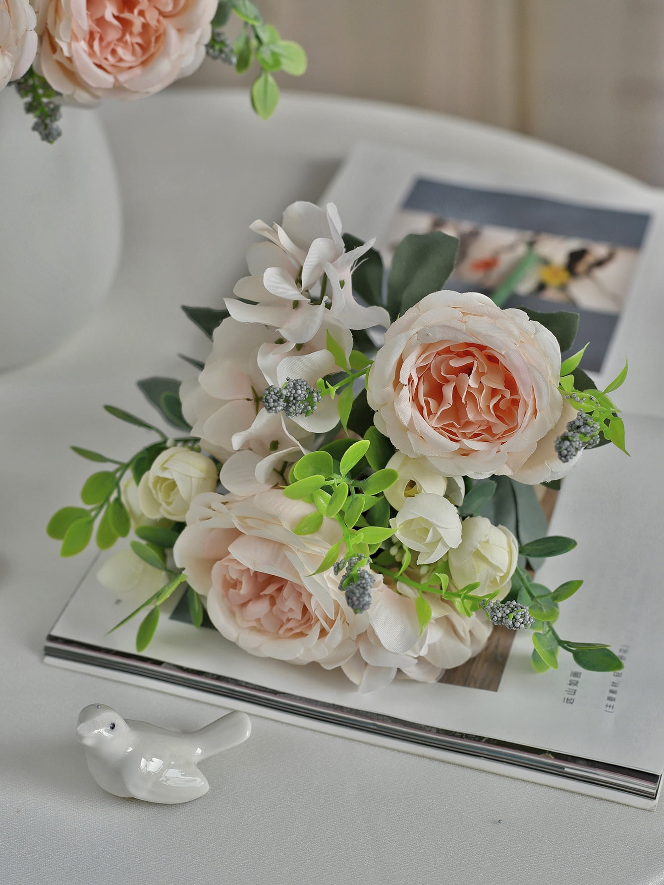 Chen Yuming 1PC Artificial Flowers Wedding Home Bedroom Decoration ...