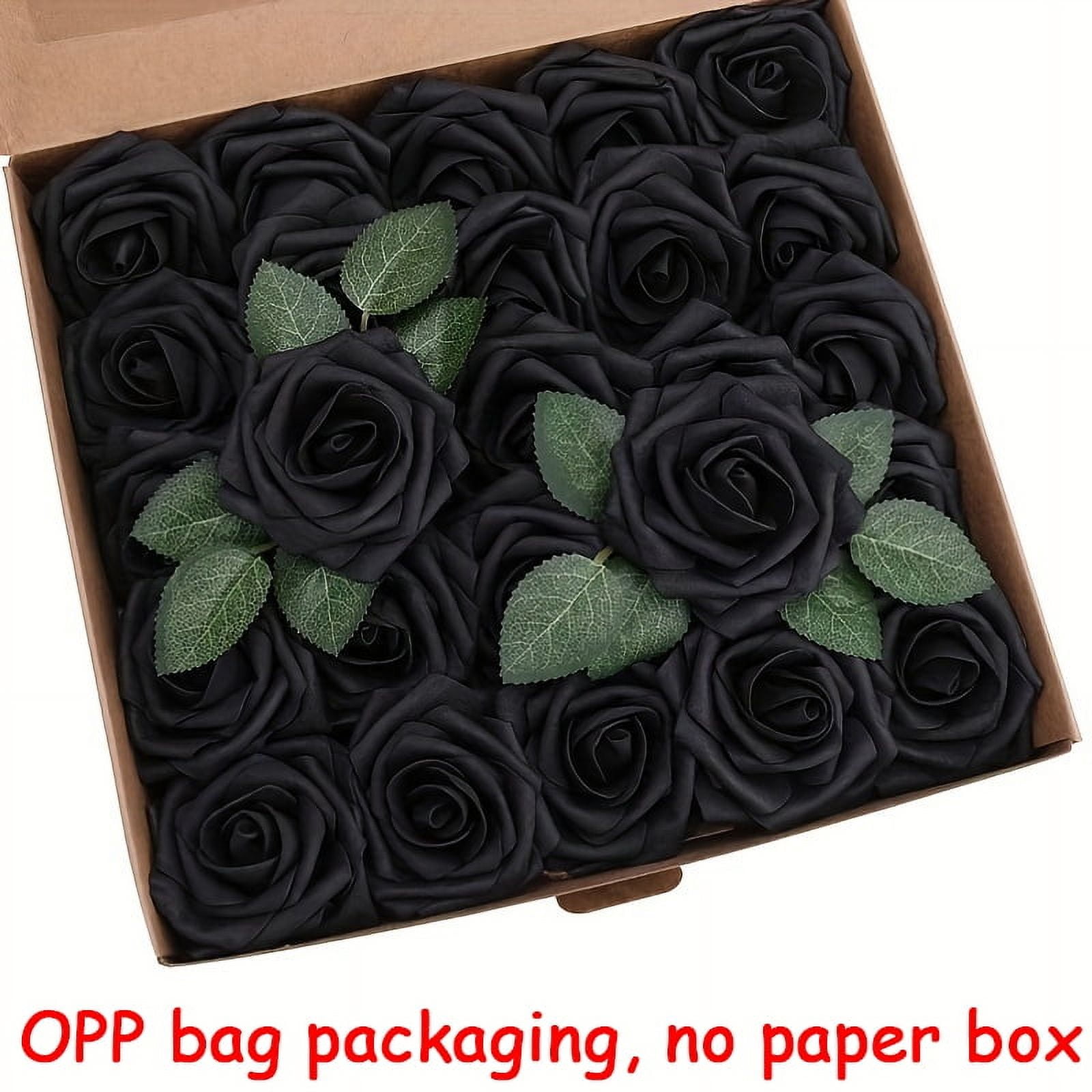 Chen Yuming 25pcs Artificial Flowers, Fake Flowers Roses W/stem For DIY ...