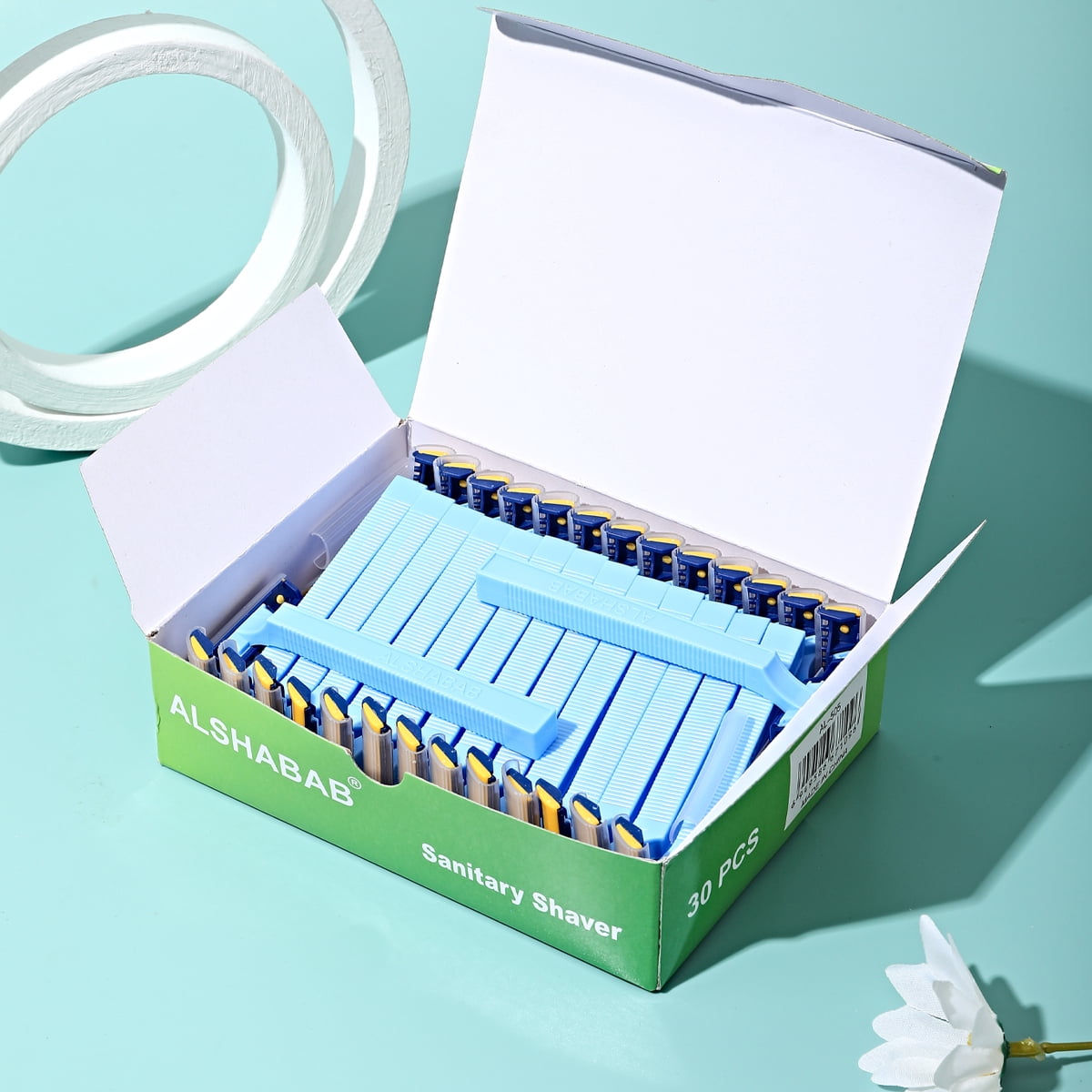 Chen Yuming 30PCS/Box Disposable Razor for Women Sanitary Manual Shaver ...