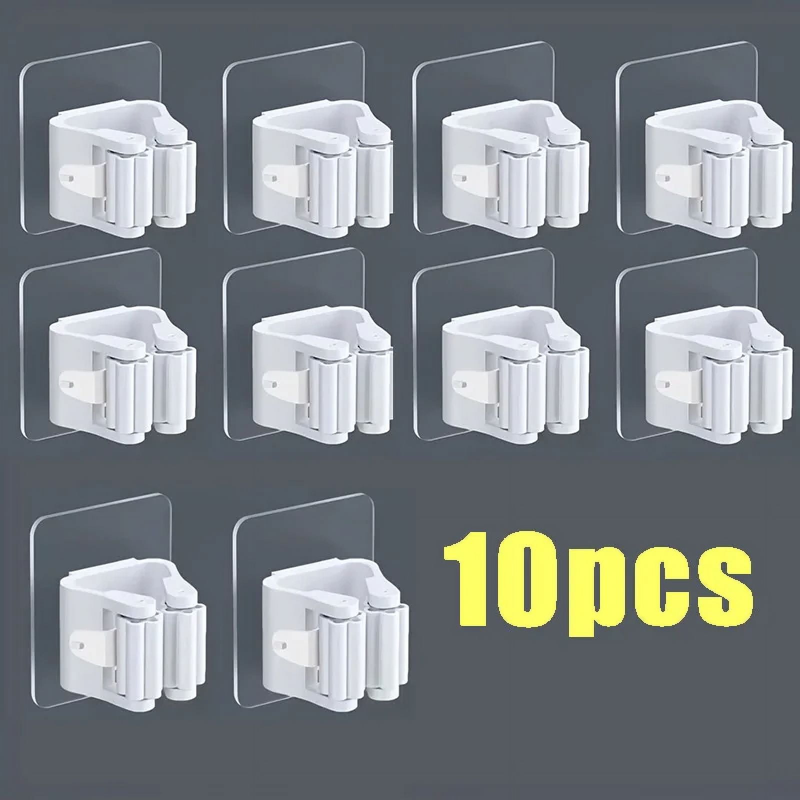 Chen Yuming Mop Holder Self-adhesive Broom Stand Wall Mounted Mop Support Sweeping Brush Hook ...