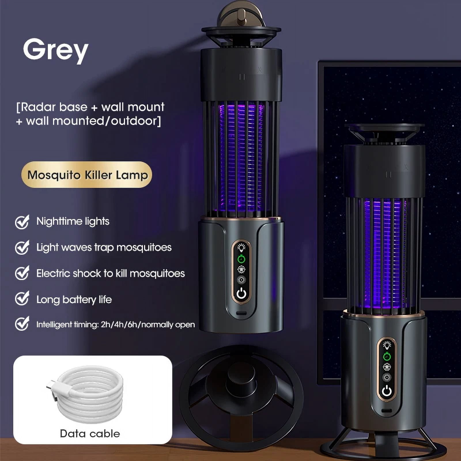 Chen Yuming Mosquito Killer Lamp Insect Fly Trap Camping Lantern USB ...