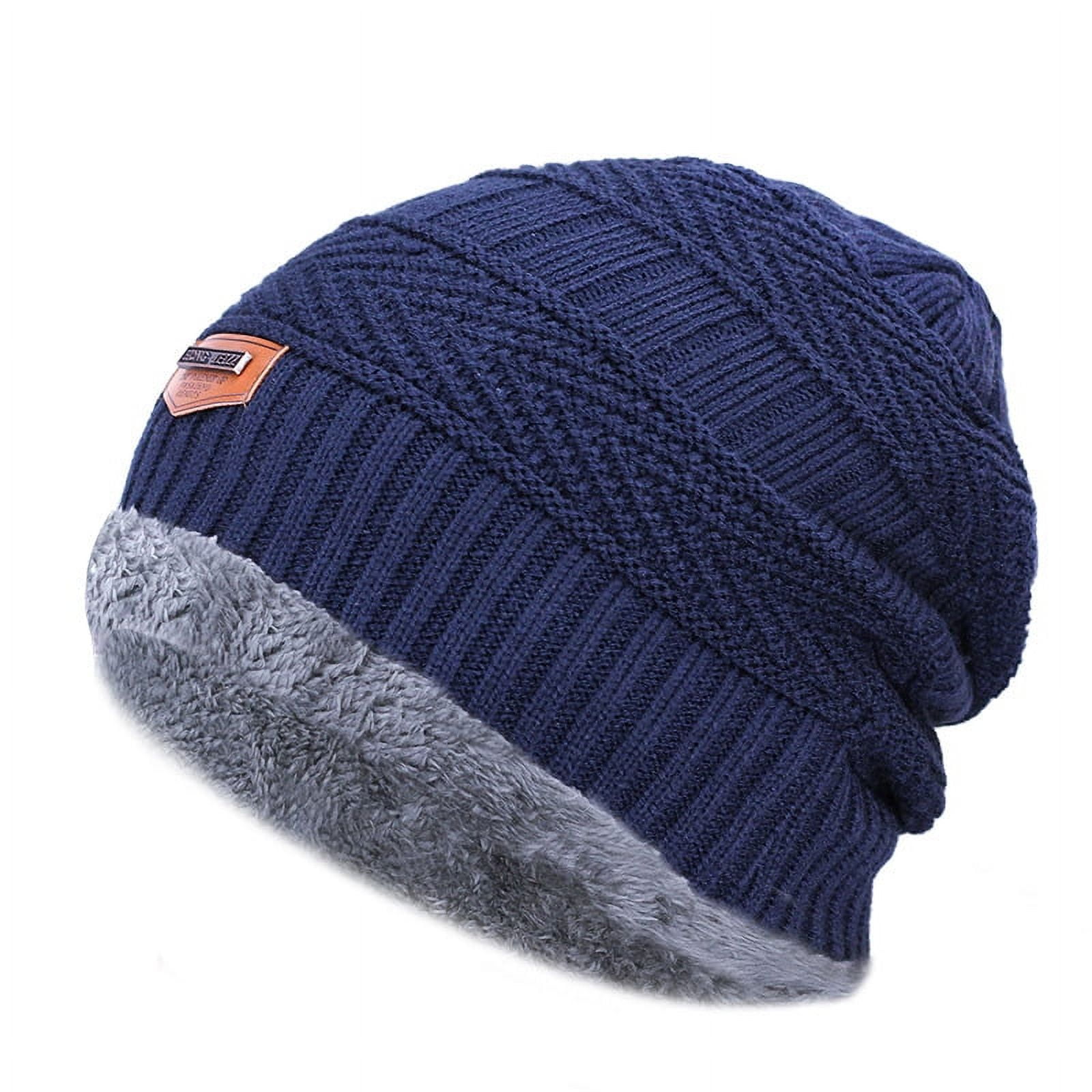 Chen Yuming Winter Beanie Hat for Men Knitted Hat Winter Cap Beanie ...