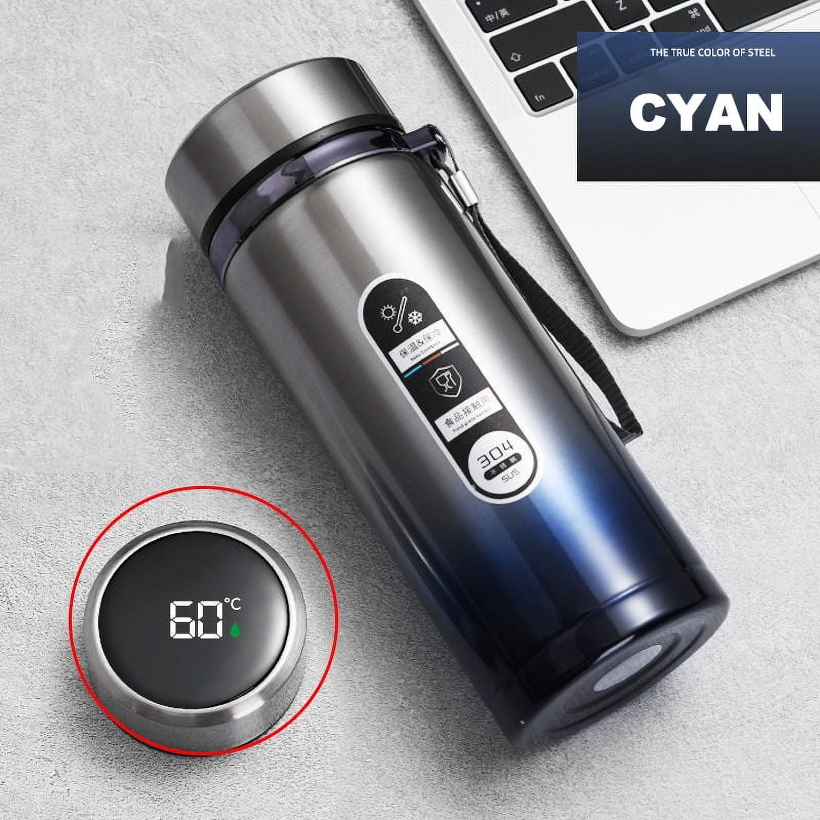 Chen Yuming500ML-1Liter Stainless Steel Thermos Bottle with LED ...