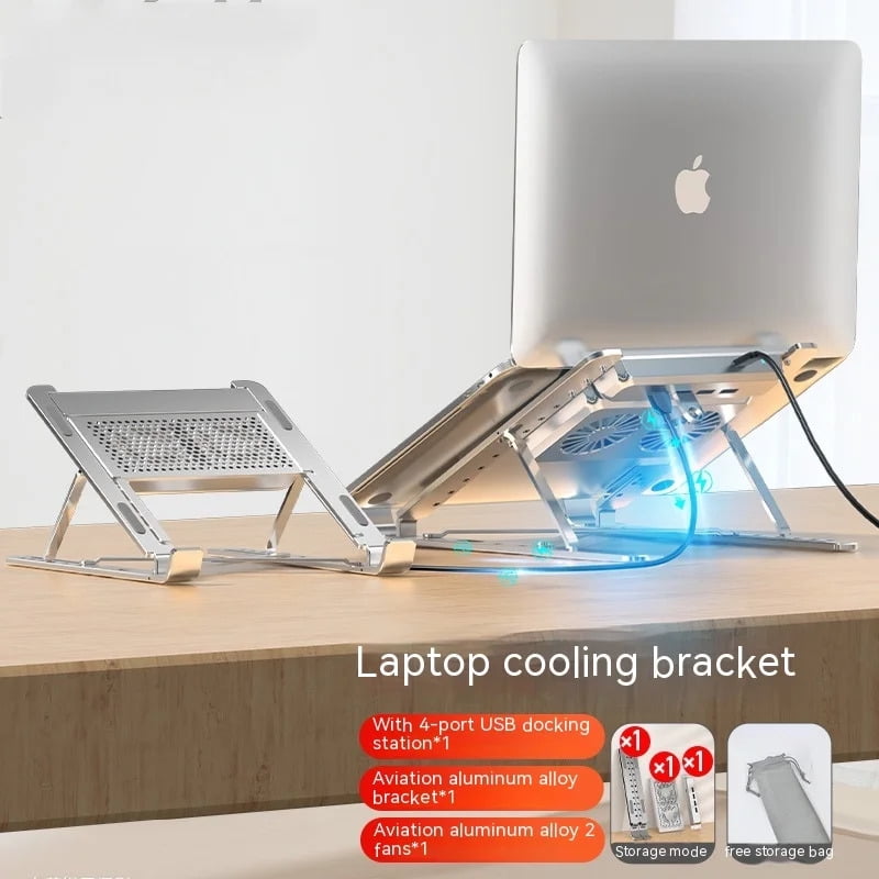 Chen YumingAluminum Gaming Laptop Cooler 2 Fan 4 fan Foldable Laptop ...