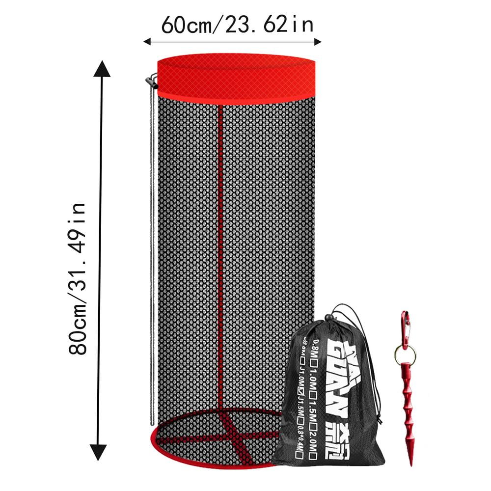 Chen YumingFish Basket For Live Caught Fish Fishing Bait Mesh Fish Cage ...