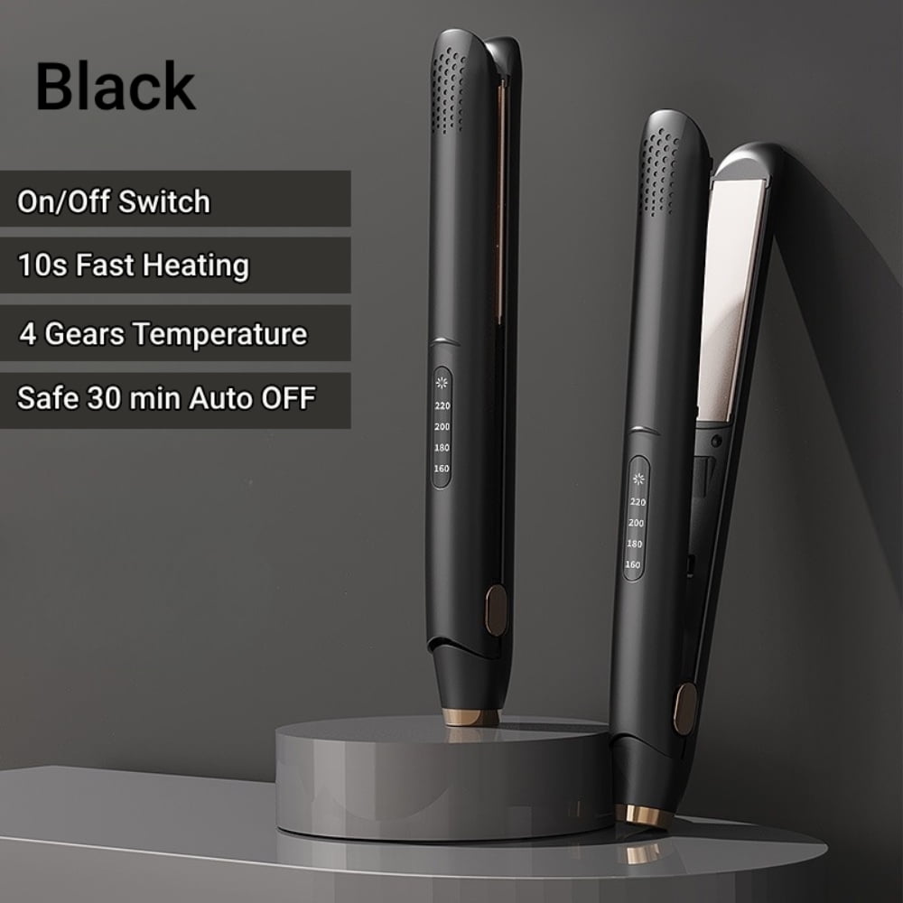 Chen YumingHair Straightener Professional Ceramic Flat Iron Negative Ion Wide Plate 4 Gear ...