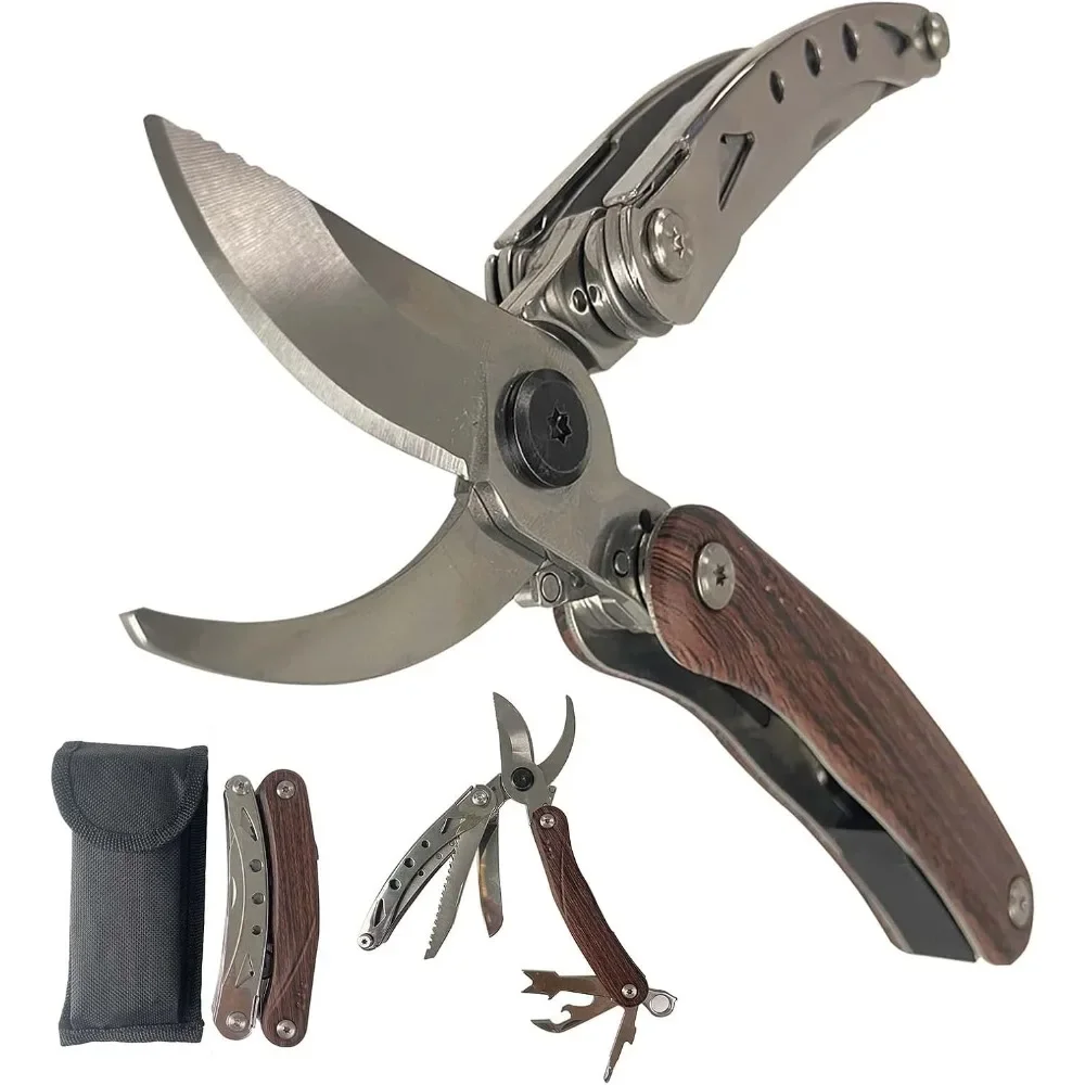Chen YumingMultifunctional Hand Pruning Shears with Saw,Bark Shovel and ...