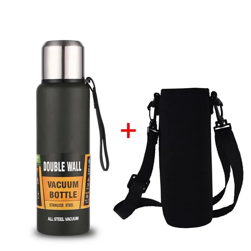 Chen YumingPortable Stainless Steel Thermos Large Capacity Vacuum Flask Insulated Tumbler with ...