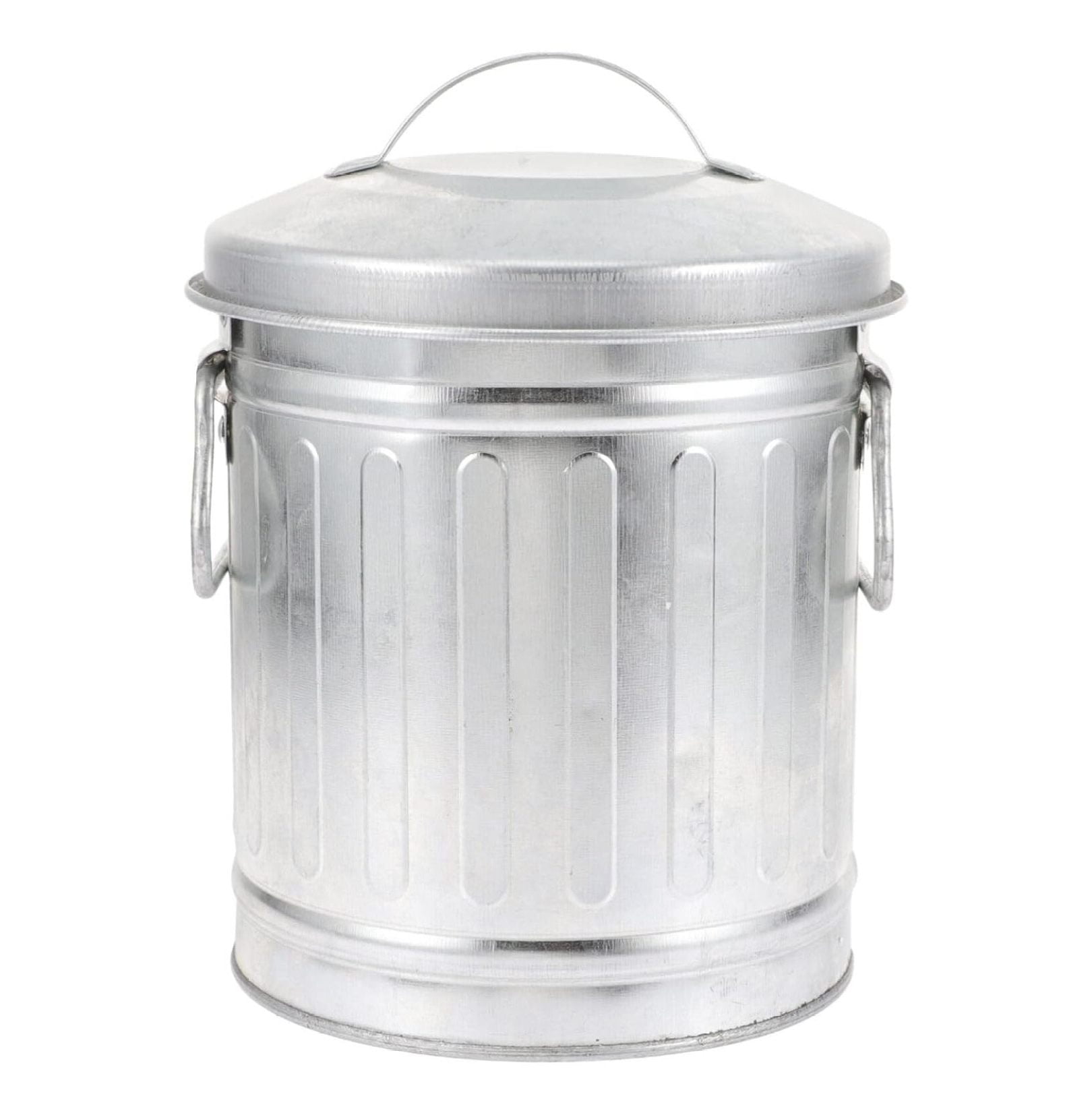 Chen xin Bucket with Lid Galvanized Iron Metal Fireplace Charcoal ...