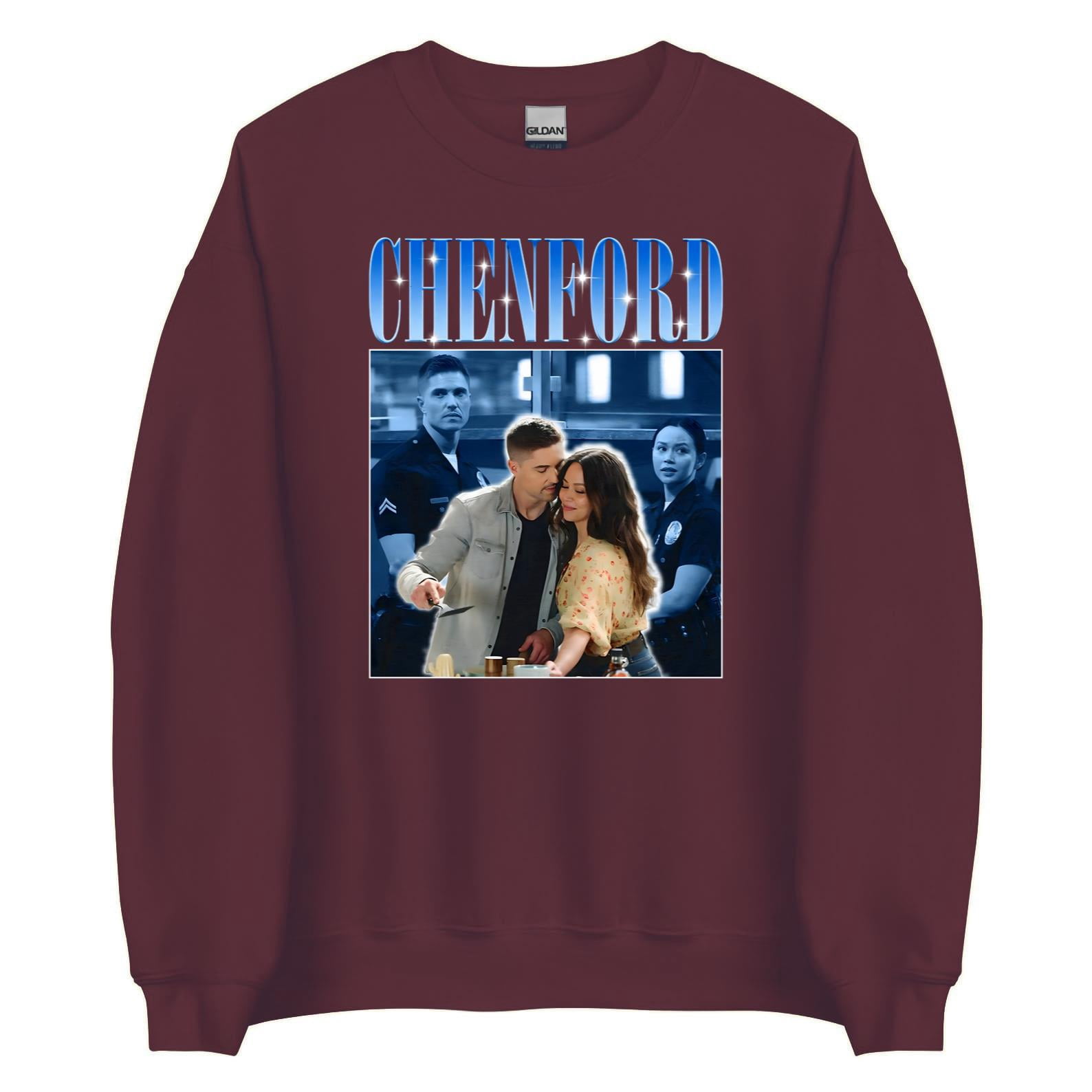 Chenford Retro Vintage Tee, Chenford The Rookie lucy chen tim bradford ...