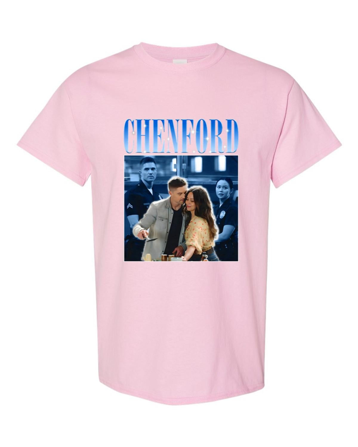 Chenford T-Shirt The Rookie Tribute Featuring Iconic Fan Pair, for men ...