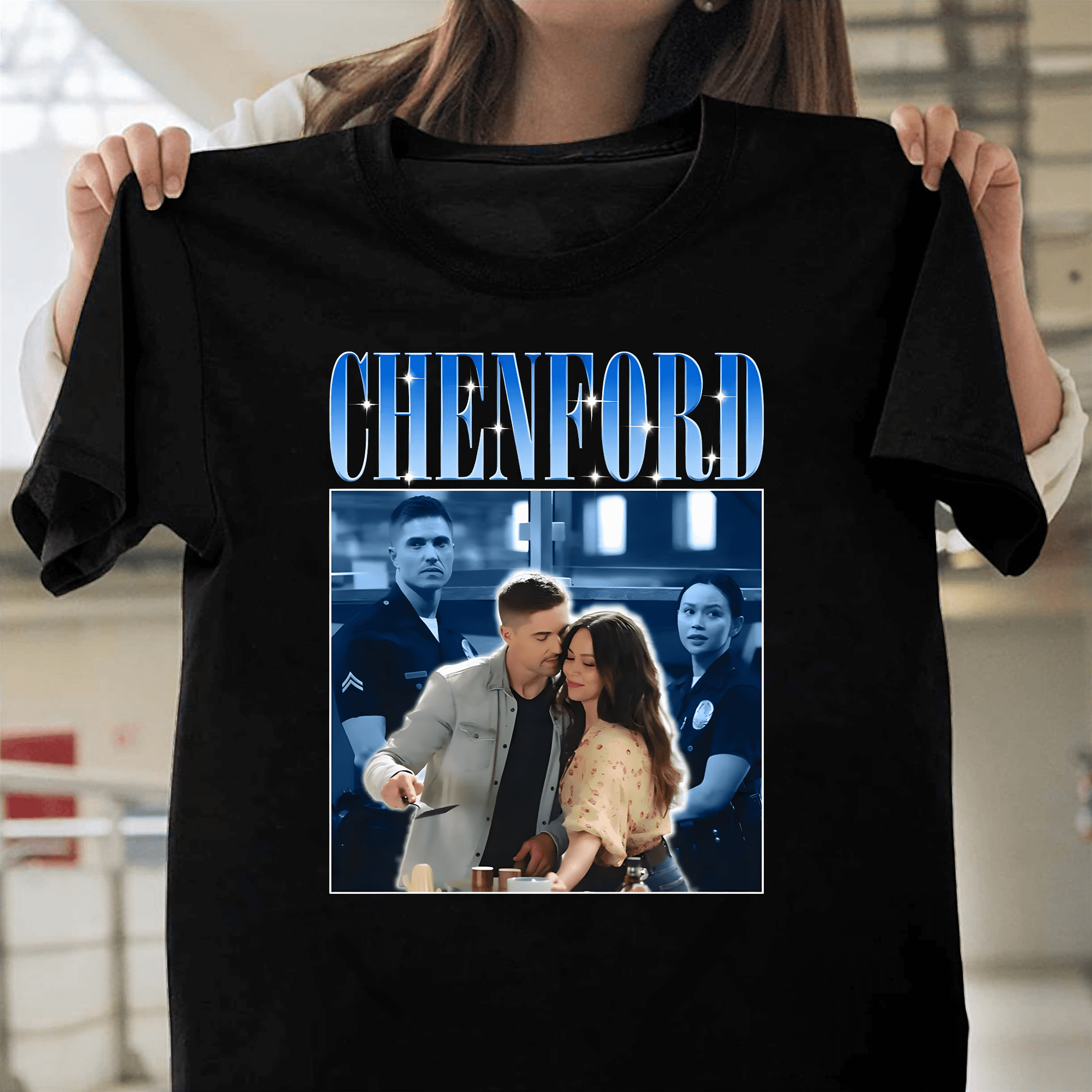 Chenford The Rookie Lucy Chen Tim Bradford Couple Ship TV Show Fan ...