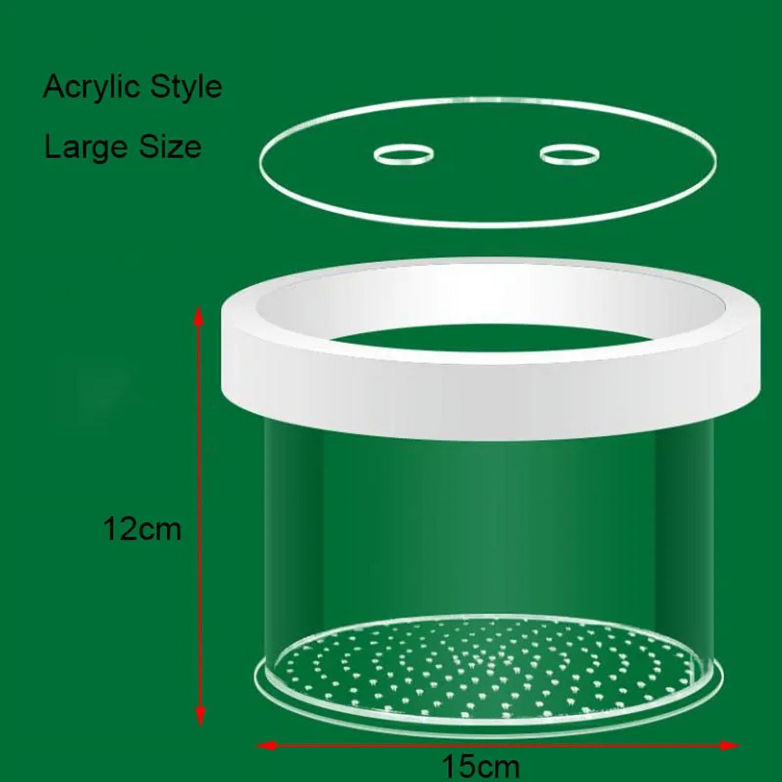 ChengZhiqiangqgwg Acrylic Floating Fish Breeding Isolation Box Aquarium ...