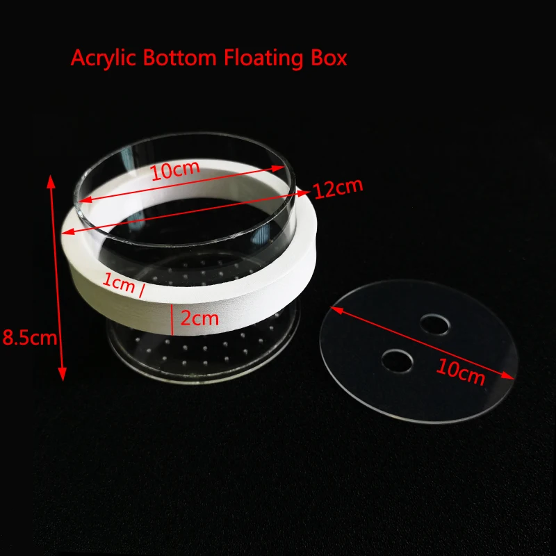 ChengZhiqiangqgwg Acrylic Floating Fish Breeding Isolation Box Aquarium ...