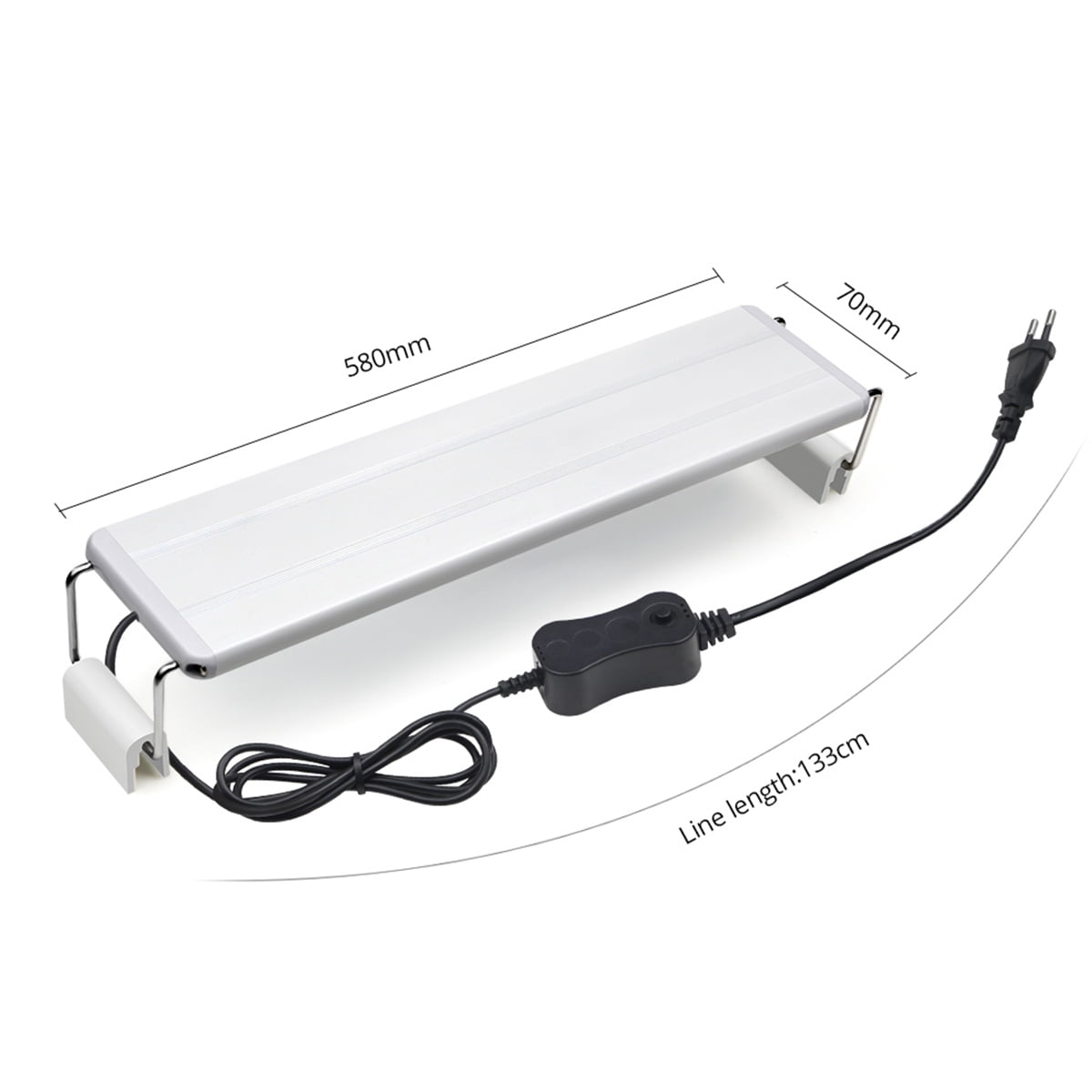 ChengZhiqiangqgwg Aquarium LED Light Super Slim Fish Tank Aquatic Plant ...