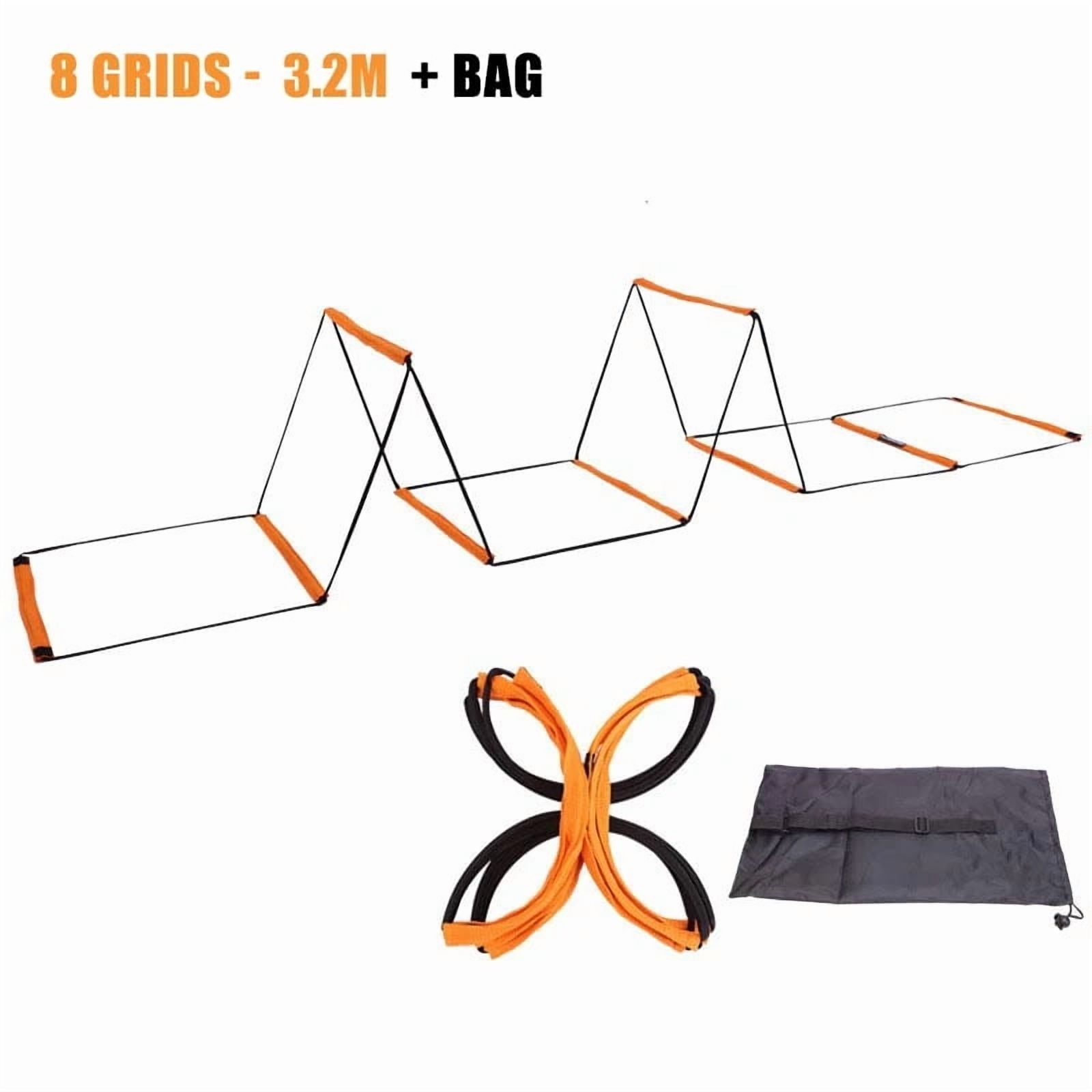 ChengZhiqiangqgwg Dual-Purpose Soccer Training Jump Ladder ...