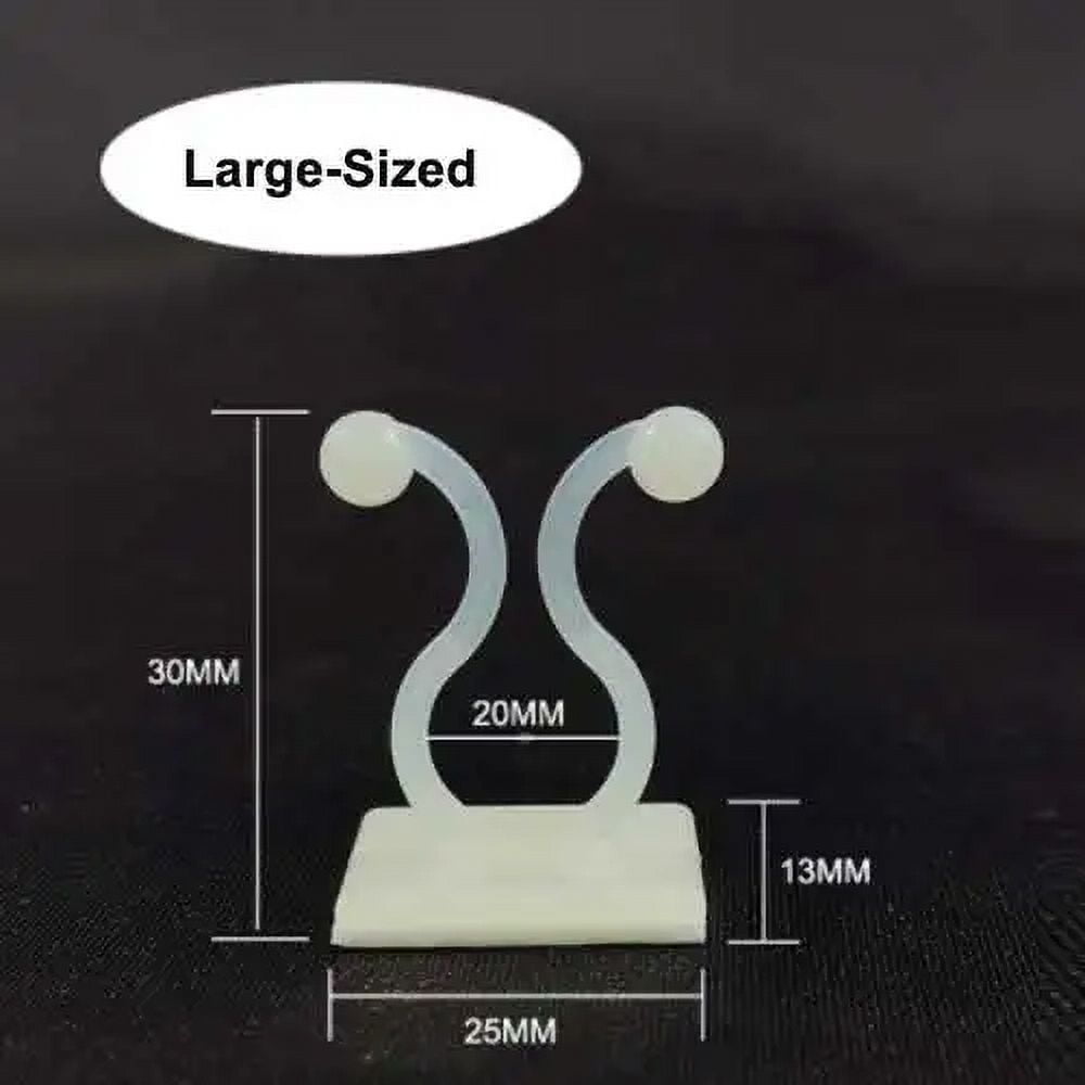 ChengZhiqiangqqwg 10/30/50Pcs Plant Climbing Wall Fixture Clips Rattan ...