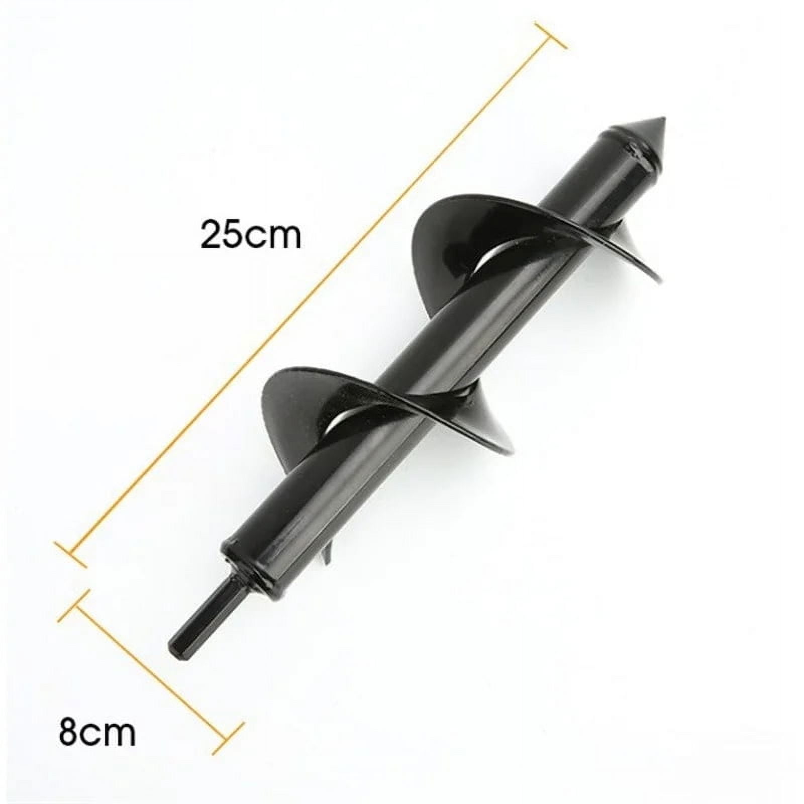 ChengZhiqiangqqwg Planter Auger Spiral Drill Bit Flower Planter Earth ...