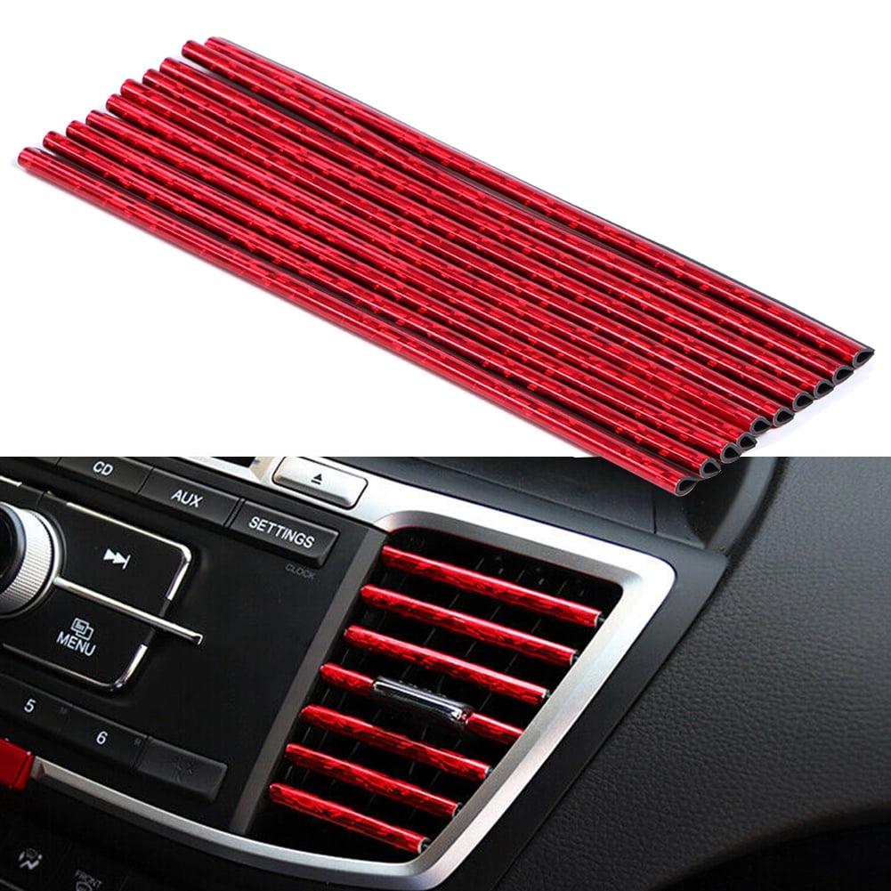 ChengZhiqiangqqwq 10 Pcs Colorful Car Accessories DIY Car Interior Air ...