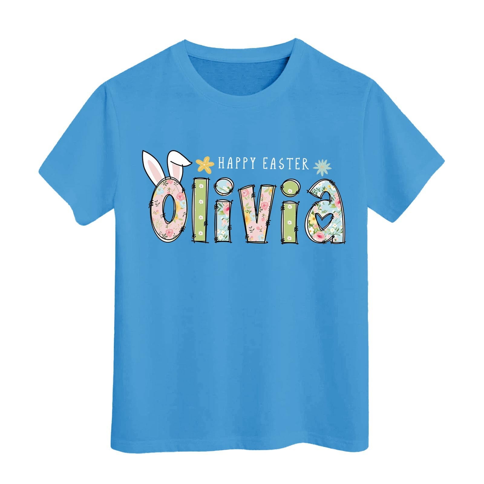 Chenglor Easter Shirt For Toddler Boys Girls Eggs Hunt Bunny Kids T ...