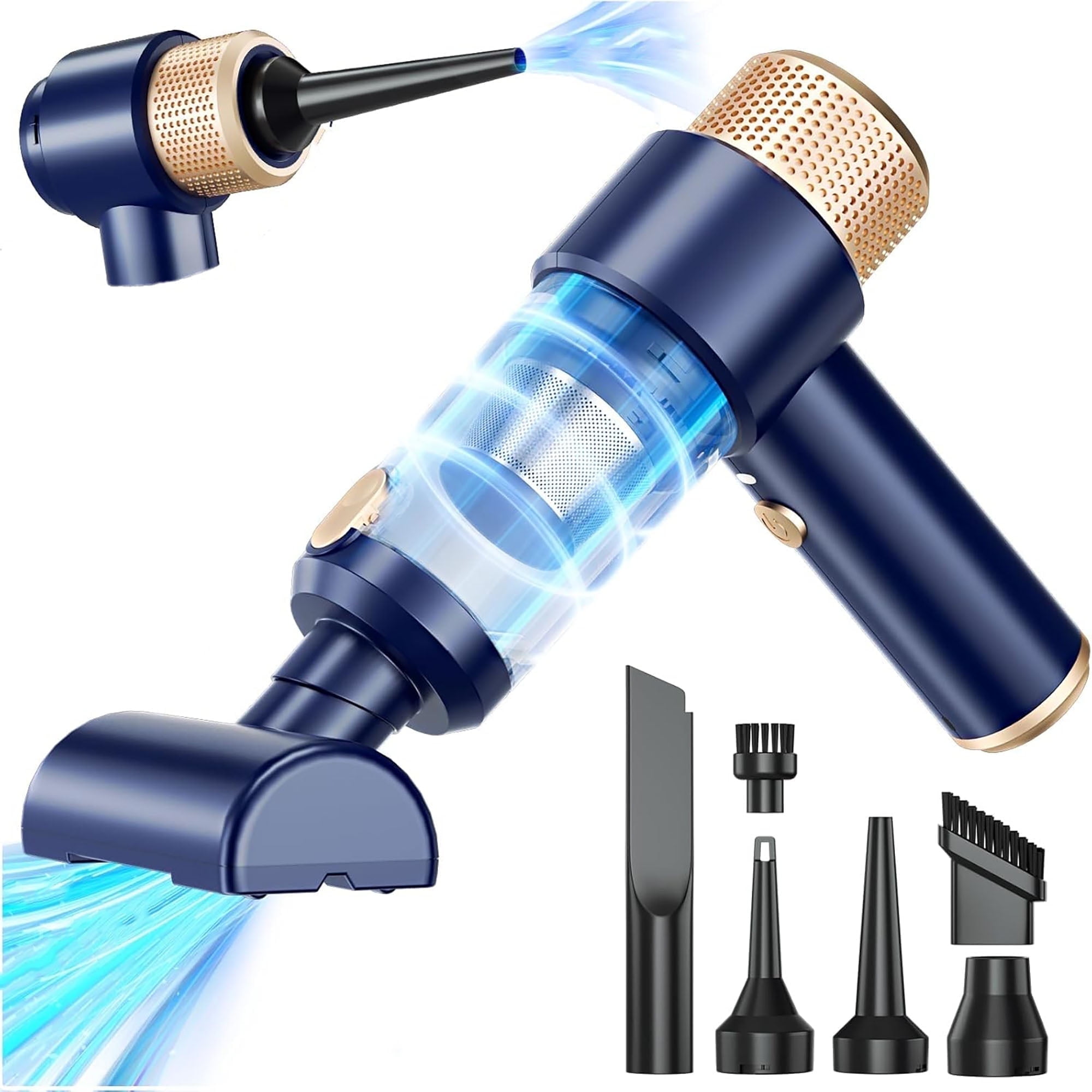 TIKBBRMG Handheld Vacuum Cordless Rechargeable Brushless Motor Hand ...